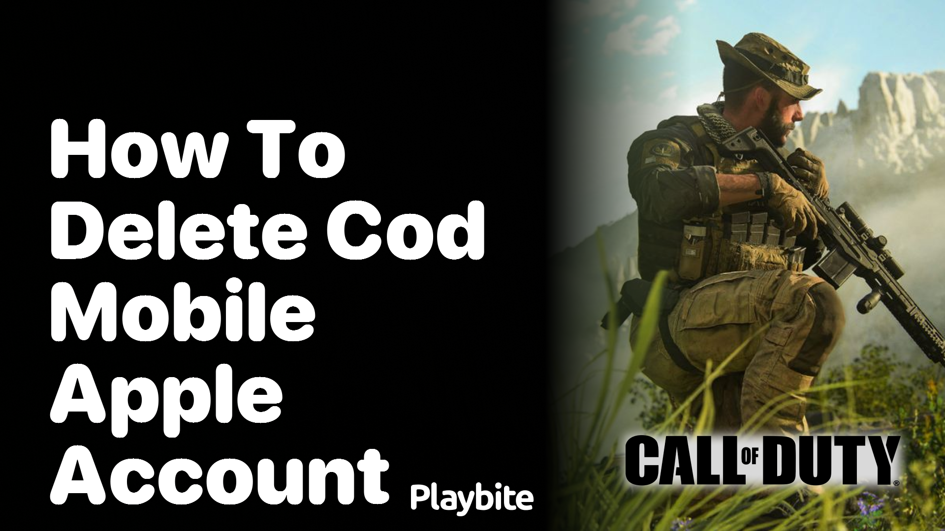 How To Delete Your Cod Mobile Apple Account Playbite