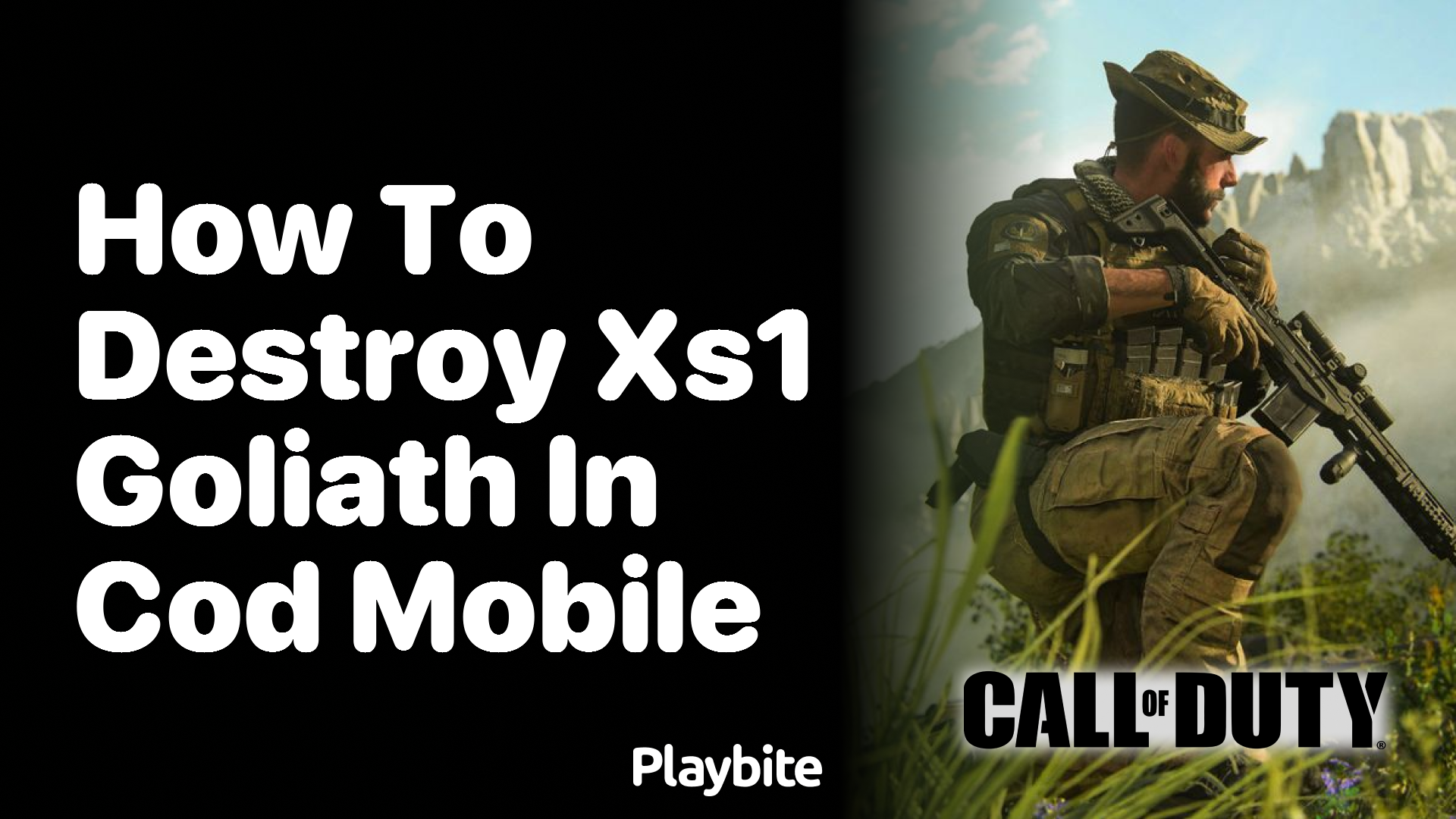 How to Destroy XS1 Goliath in COD Mobile - Playbite