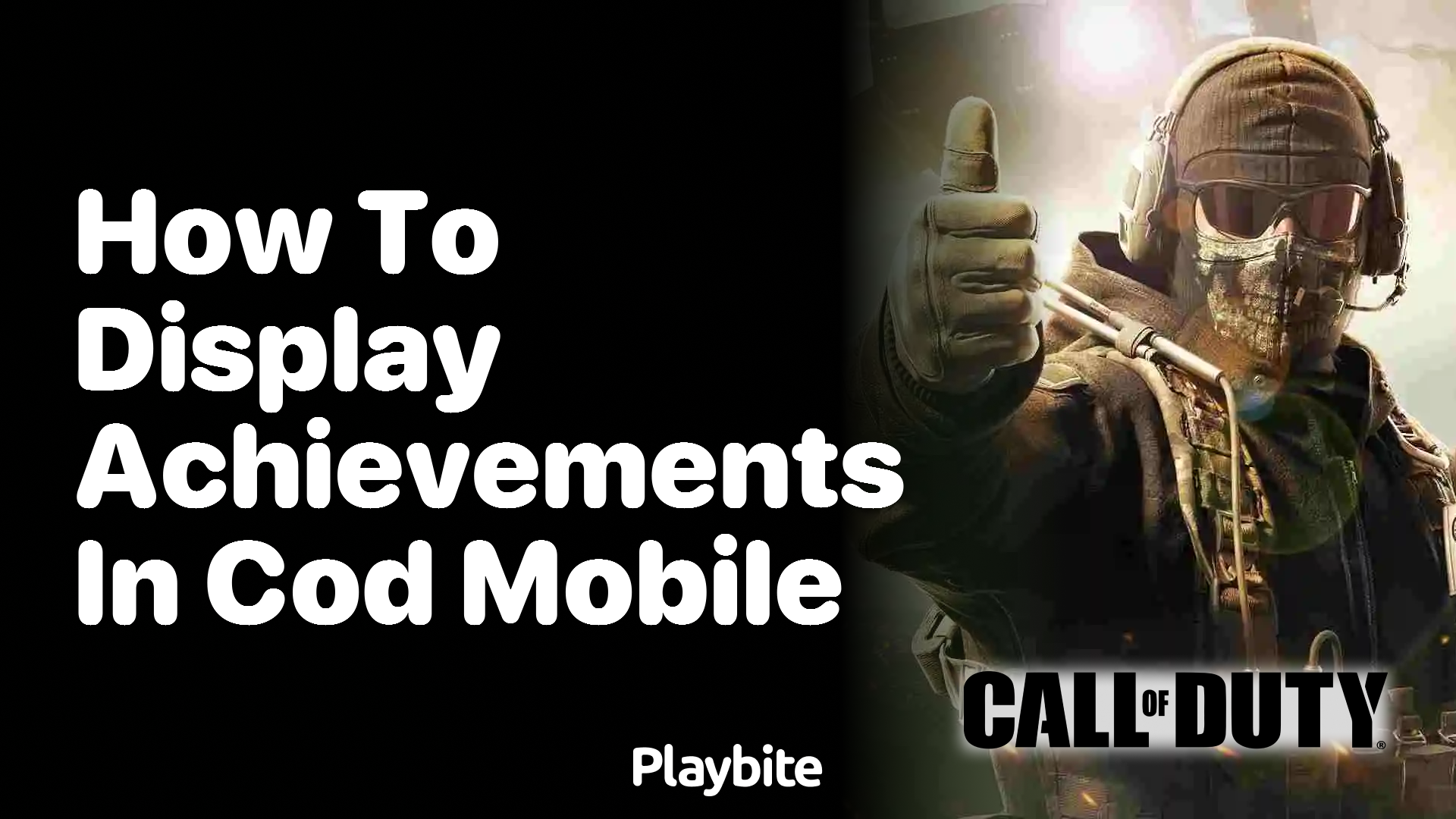 How to Display Achievements in COD Mobile - Playbite