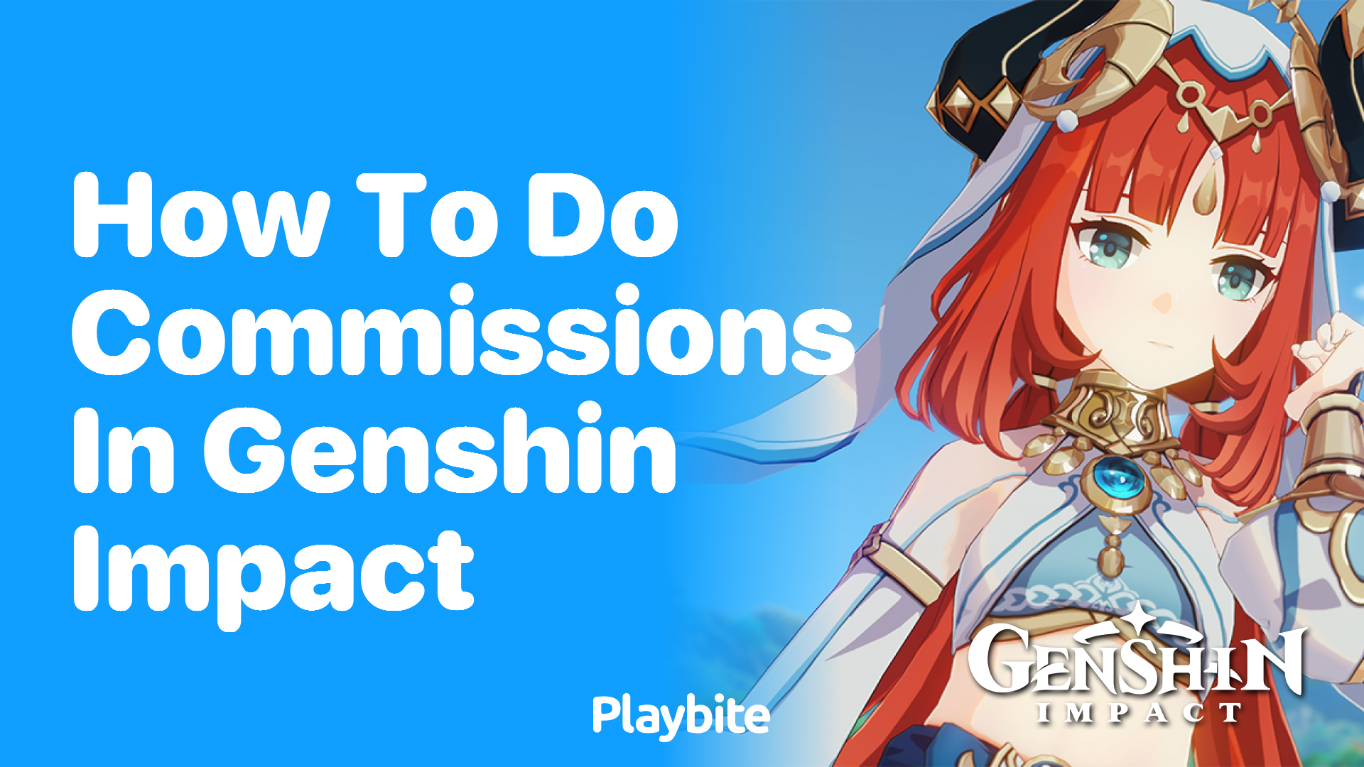 How to Complete Commissions in Genshin Impact - Playbite