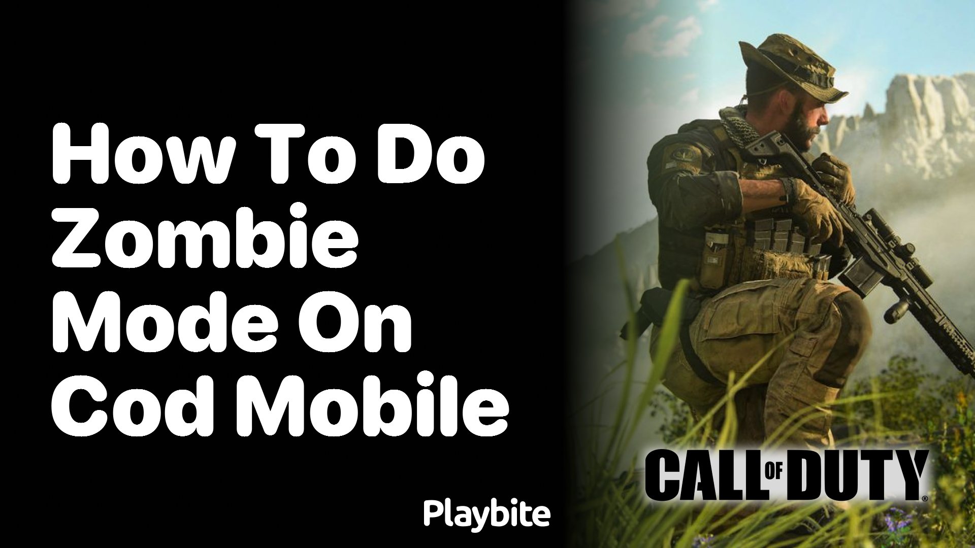 How To Play Zombie Mode On Cod Mobile Playbite