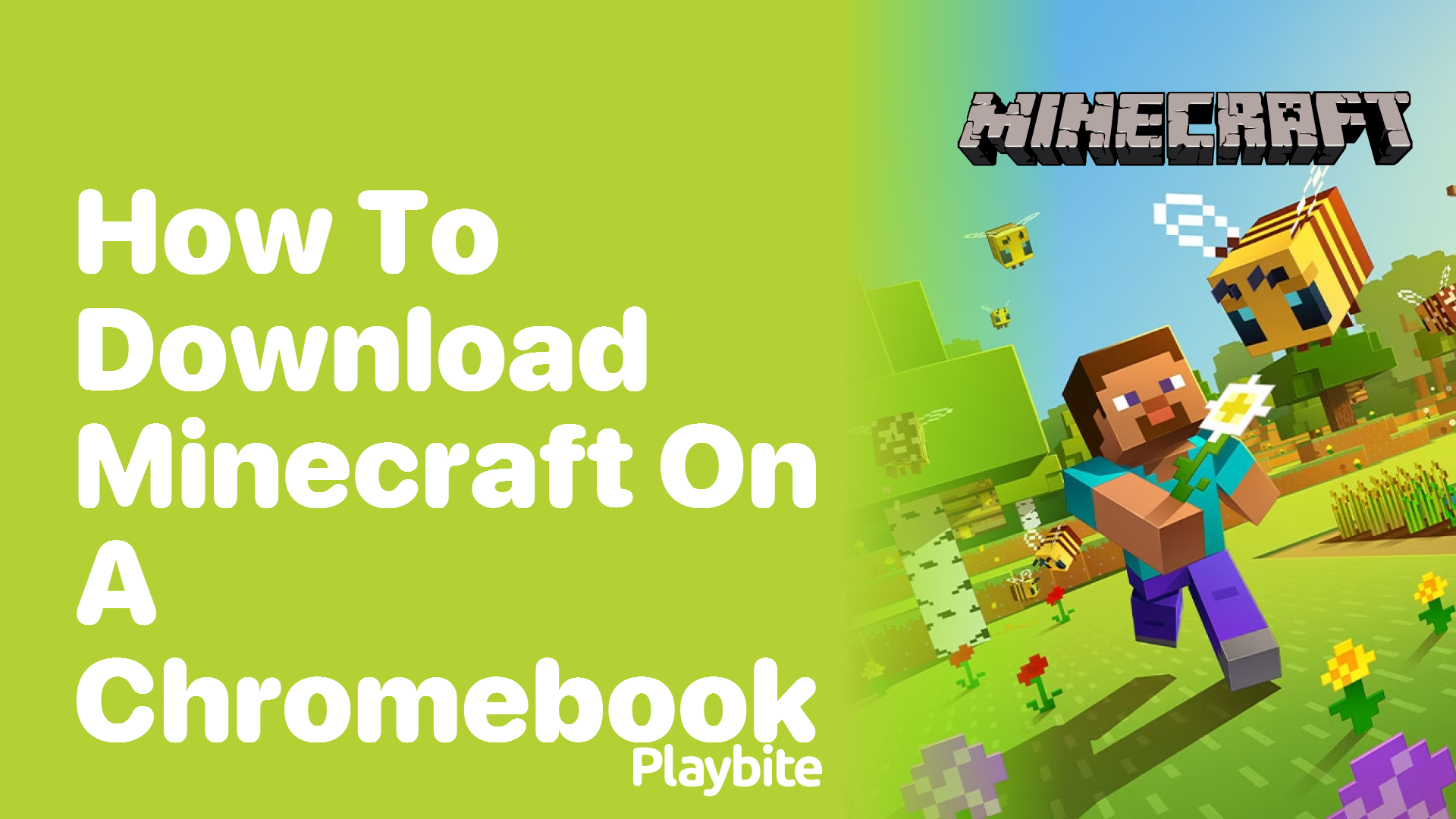 How to Download Minecraft on a Chromebook - Playbite