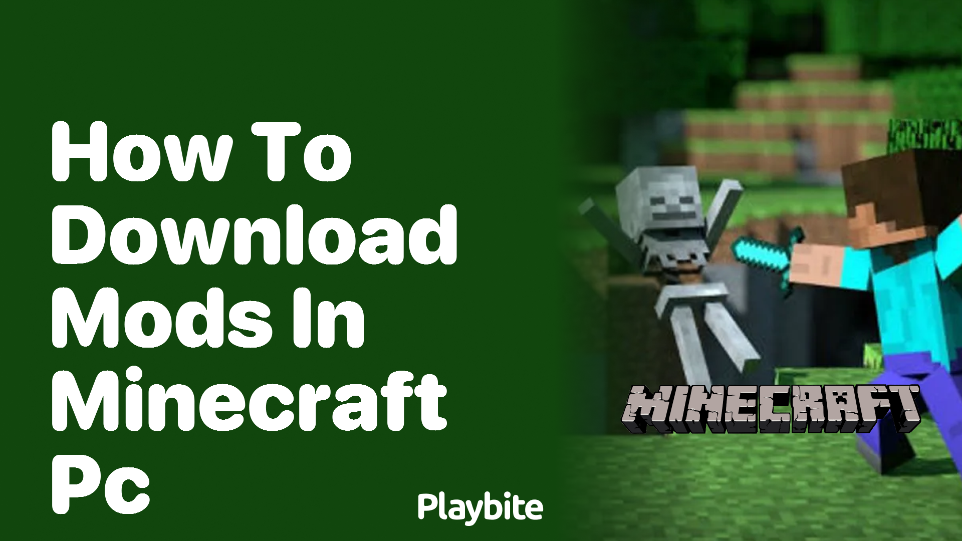 How to Download Mods in Minecraft PC - Playbite