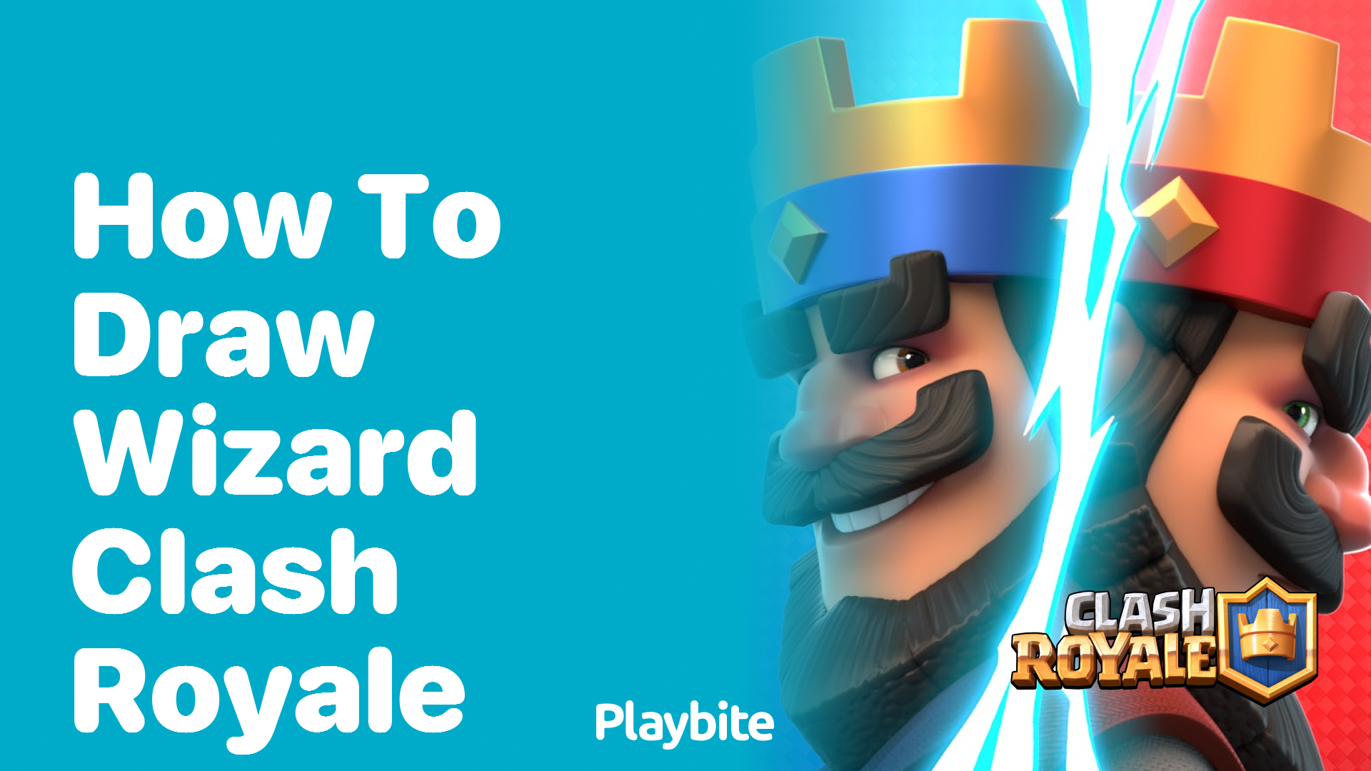 How to Draw the Wizard from Clash Royale - Playbite