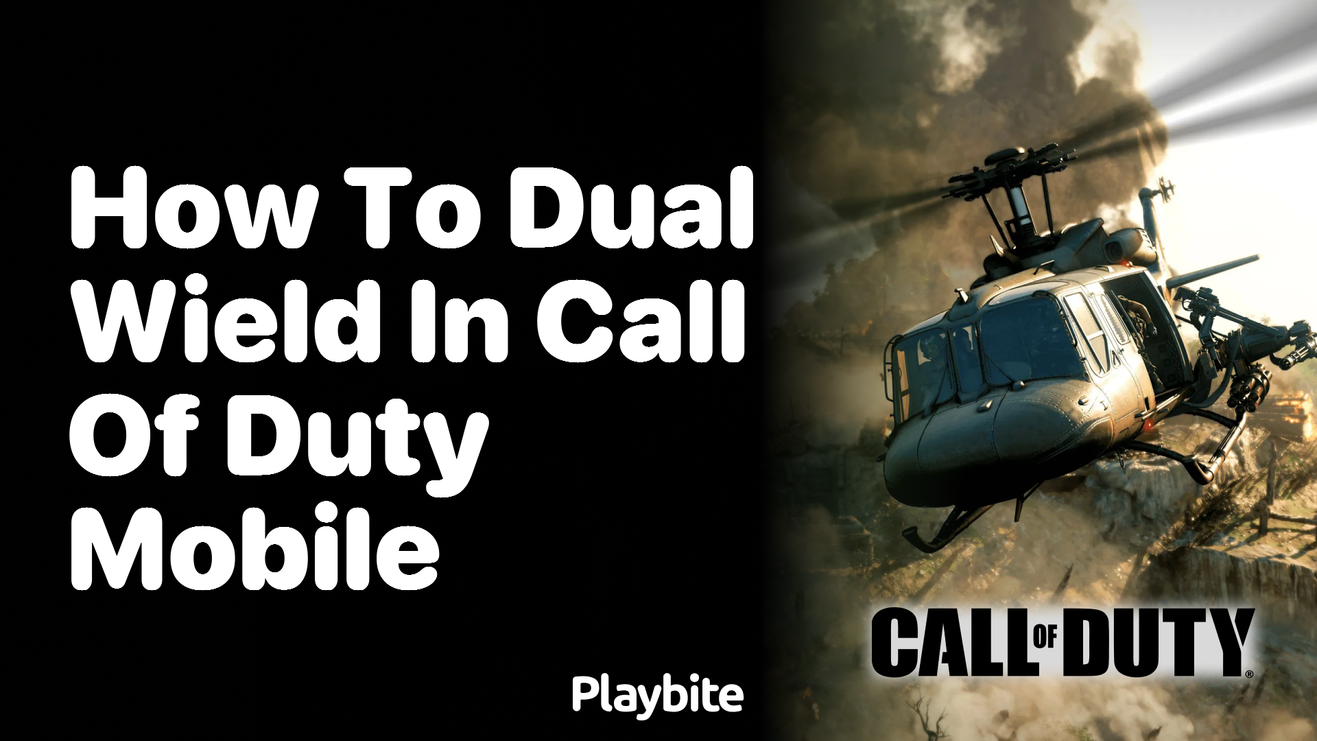 How to Dual Wield in Call of Duty Mobile - Playbite