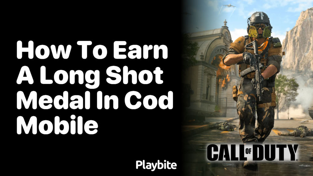 How to Earn a Long Shot Medal in COD Mobile - Playbite