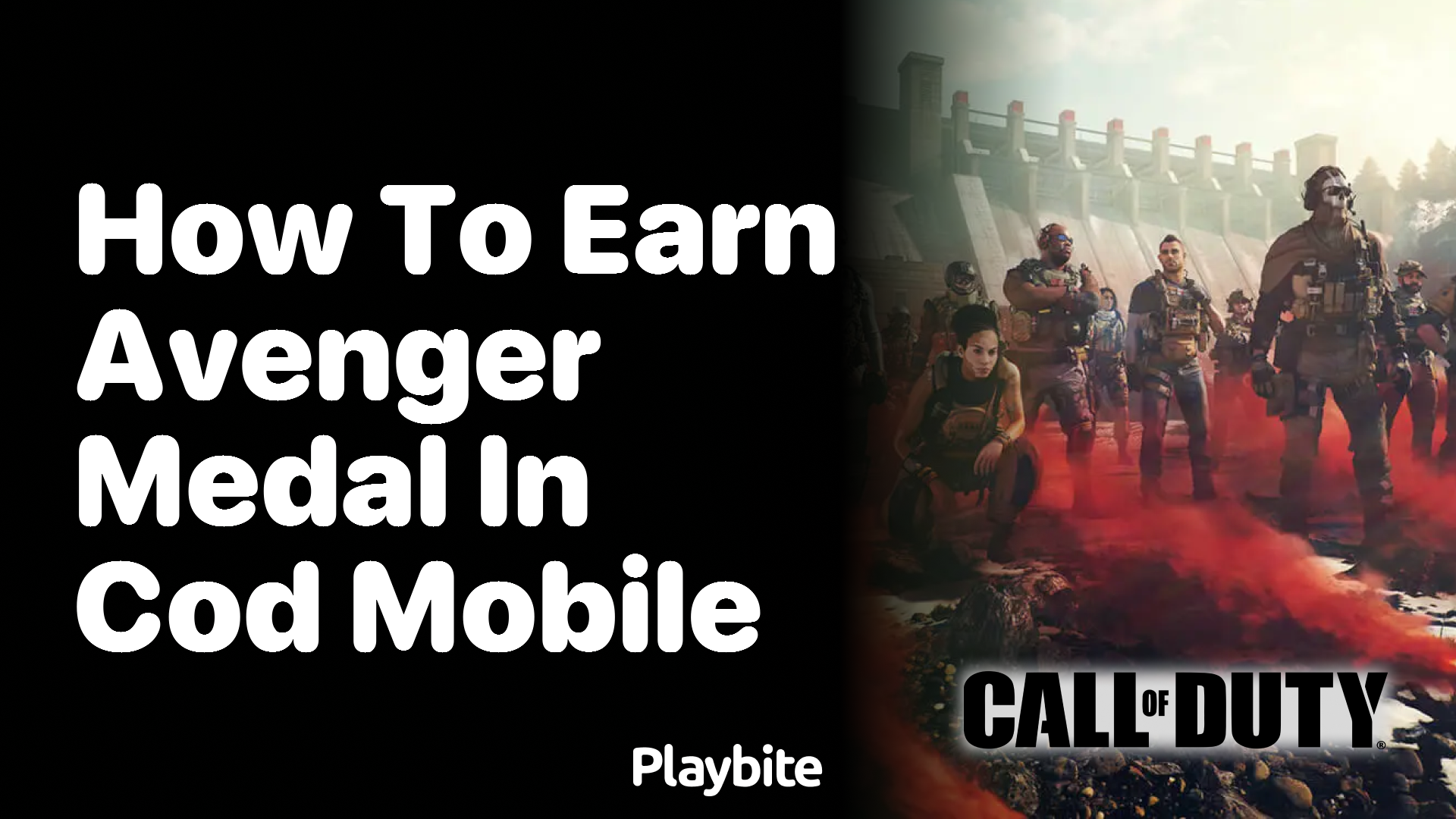 How to Earn the Avenger Medal in COD Mobile - Playbite