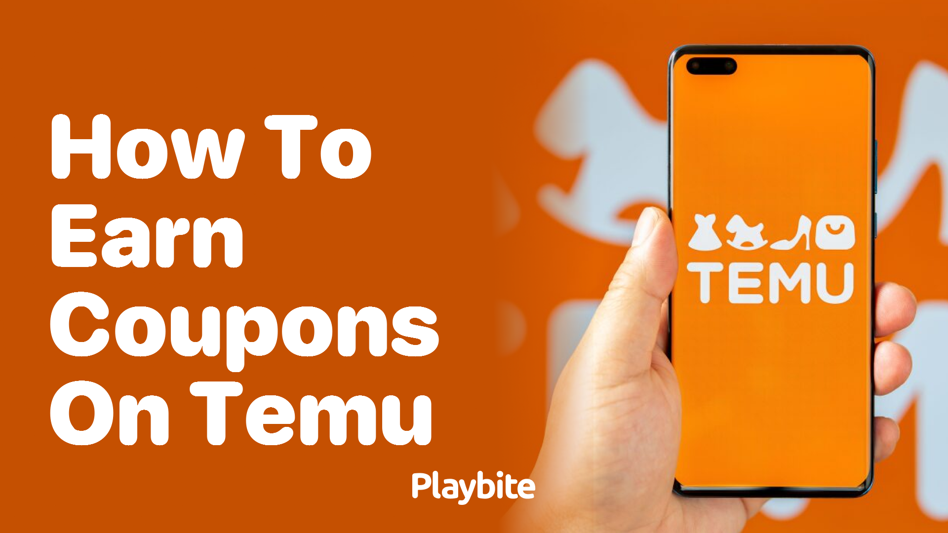 How to Earn Coupons on Temu - Playbite
