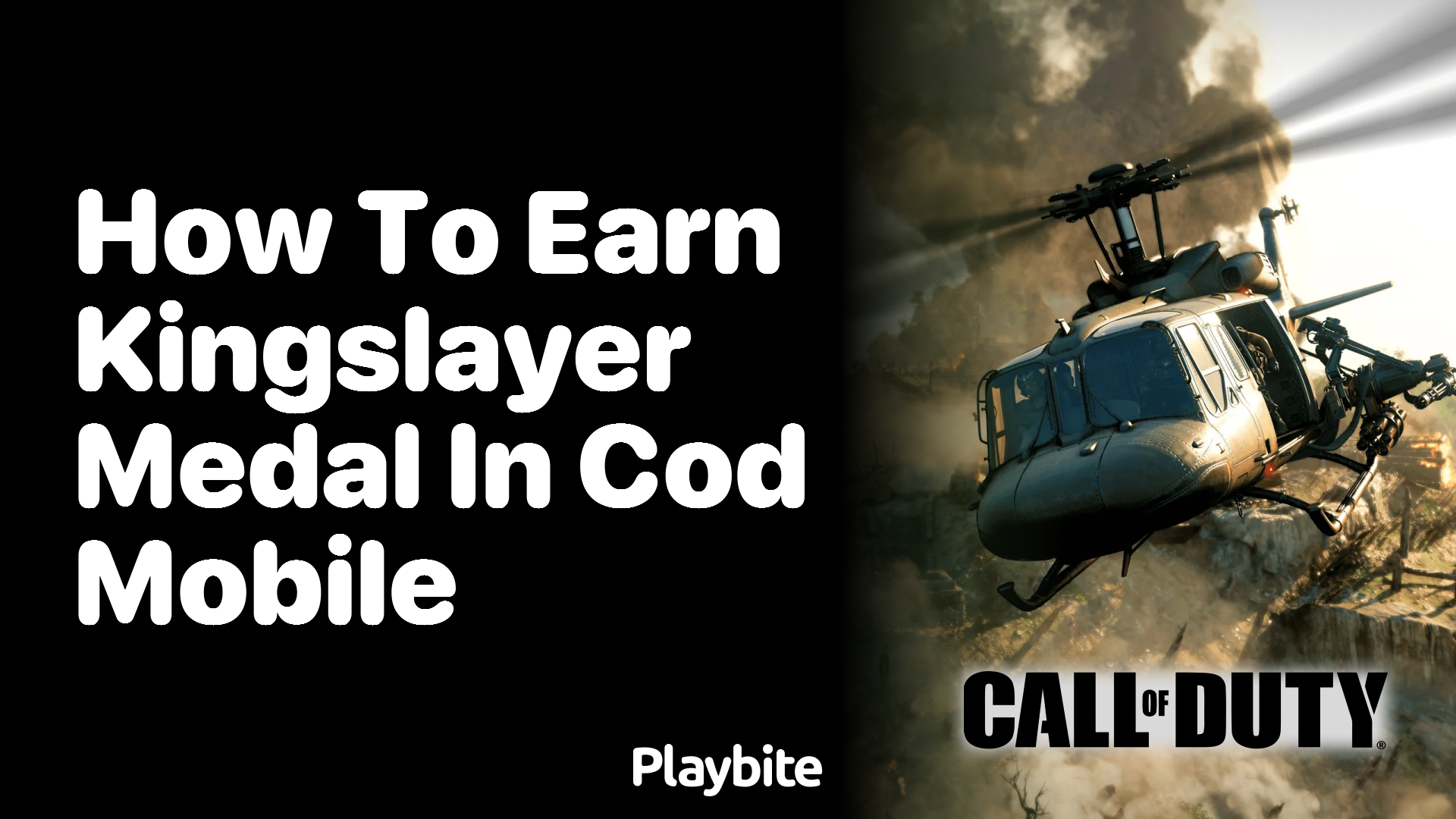 How to Earn the Kingslayer Medal in COD Mobile - Playbite