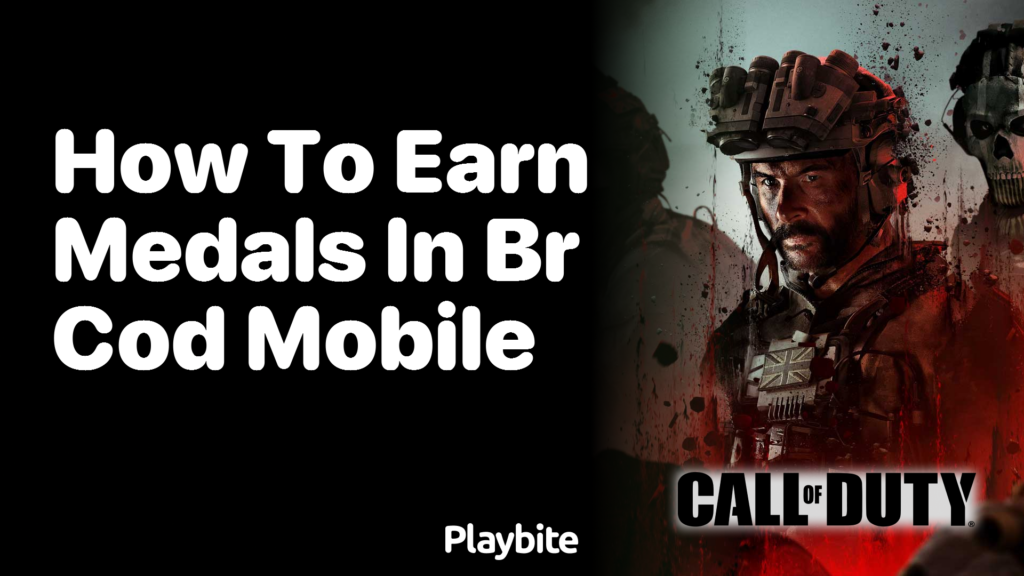 How to Earn Medals in BR (Battle Royale) Mode on COD Mobile - Playbite