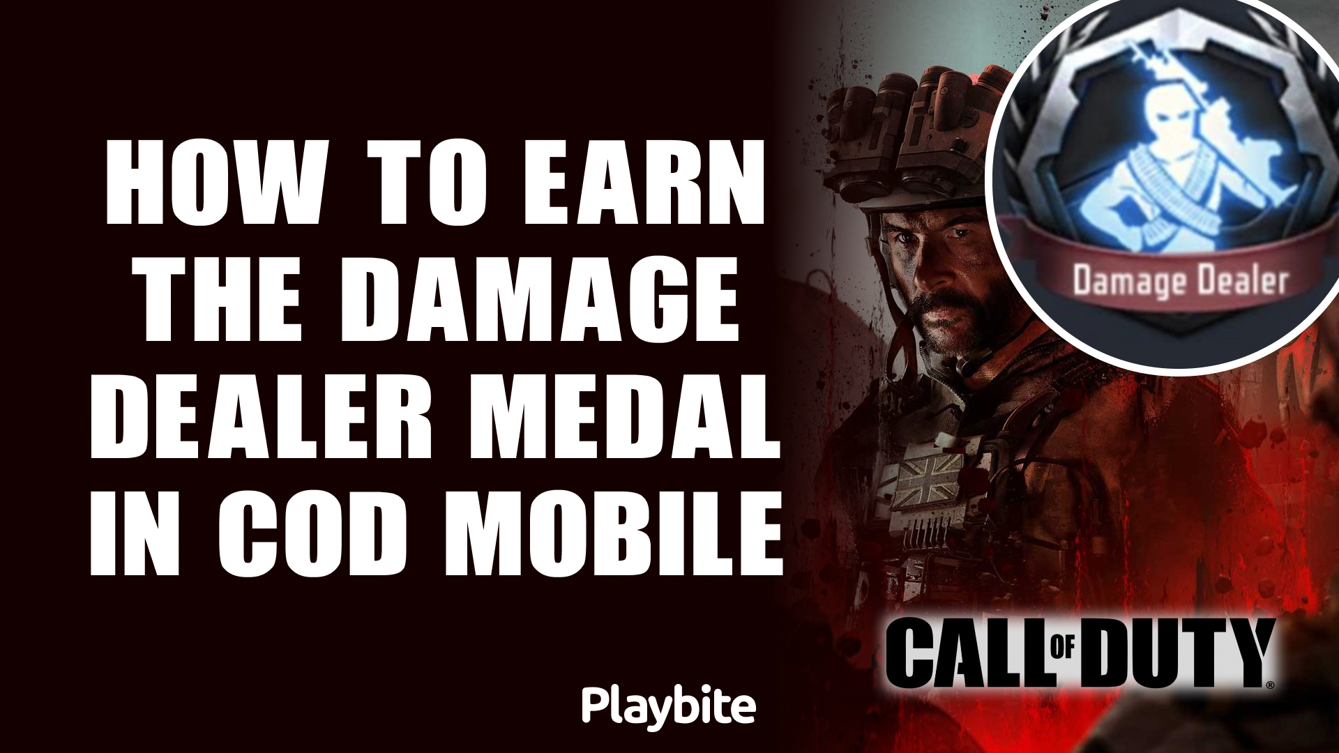 How to Earn the Damage Dealer Medal in COD Mobile - Playbite