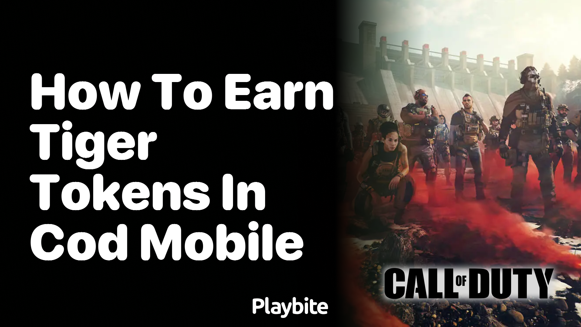 How to Earn Tiger Tokens in COD Mobile - Playbite