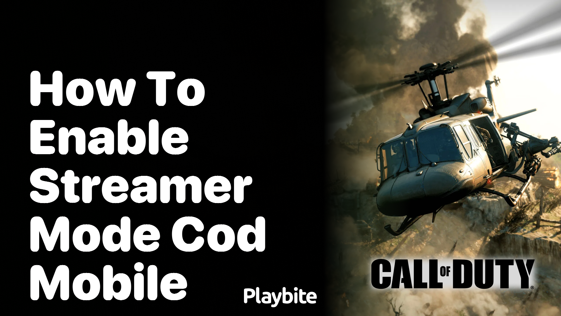 How To Enable Streamer Mode In Cod Mobile Playbite