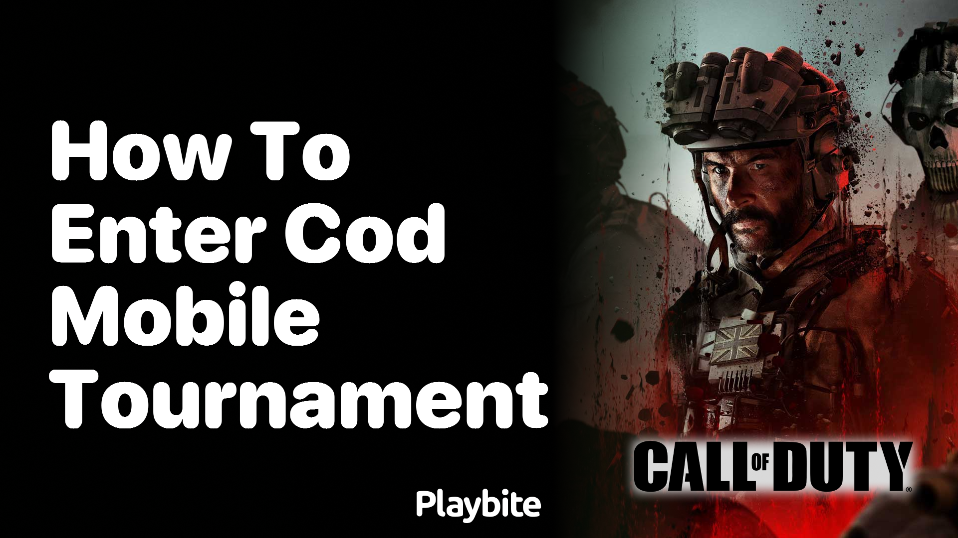 How to Enter a COD Mobile Tournament: A Quick Guide - Playbite