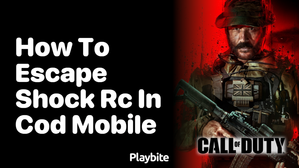 How to Escape Shock RC in CoD Mobile - Playbite