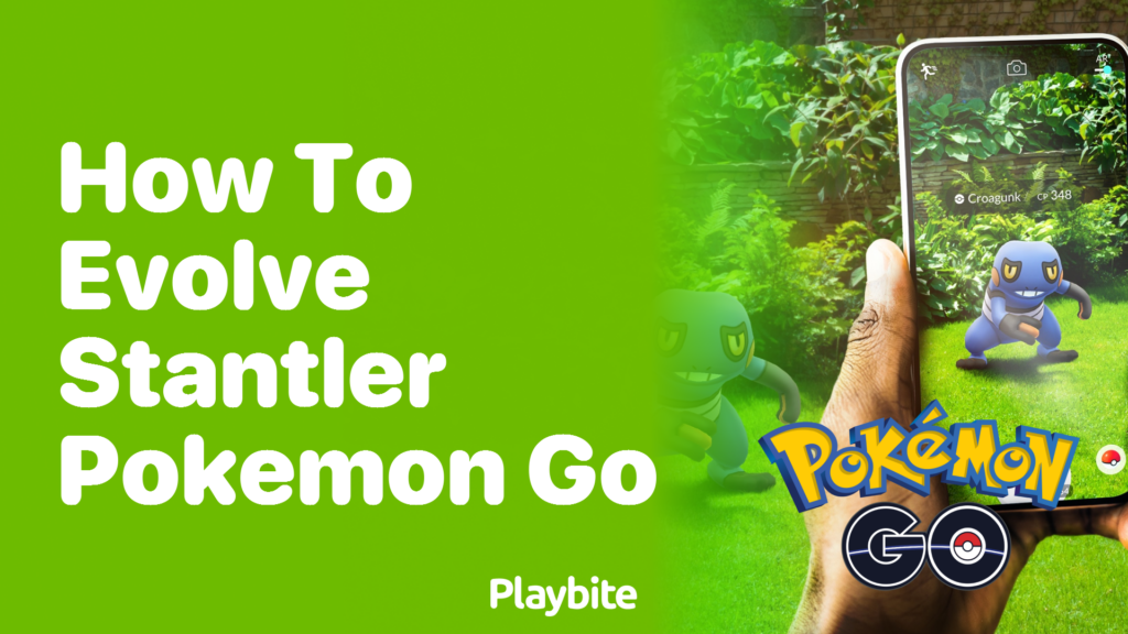 How to Evolve Stantler in Pokemon GO: A Simple Guide - Playbite