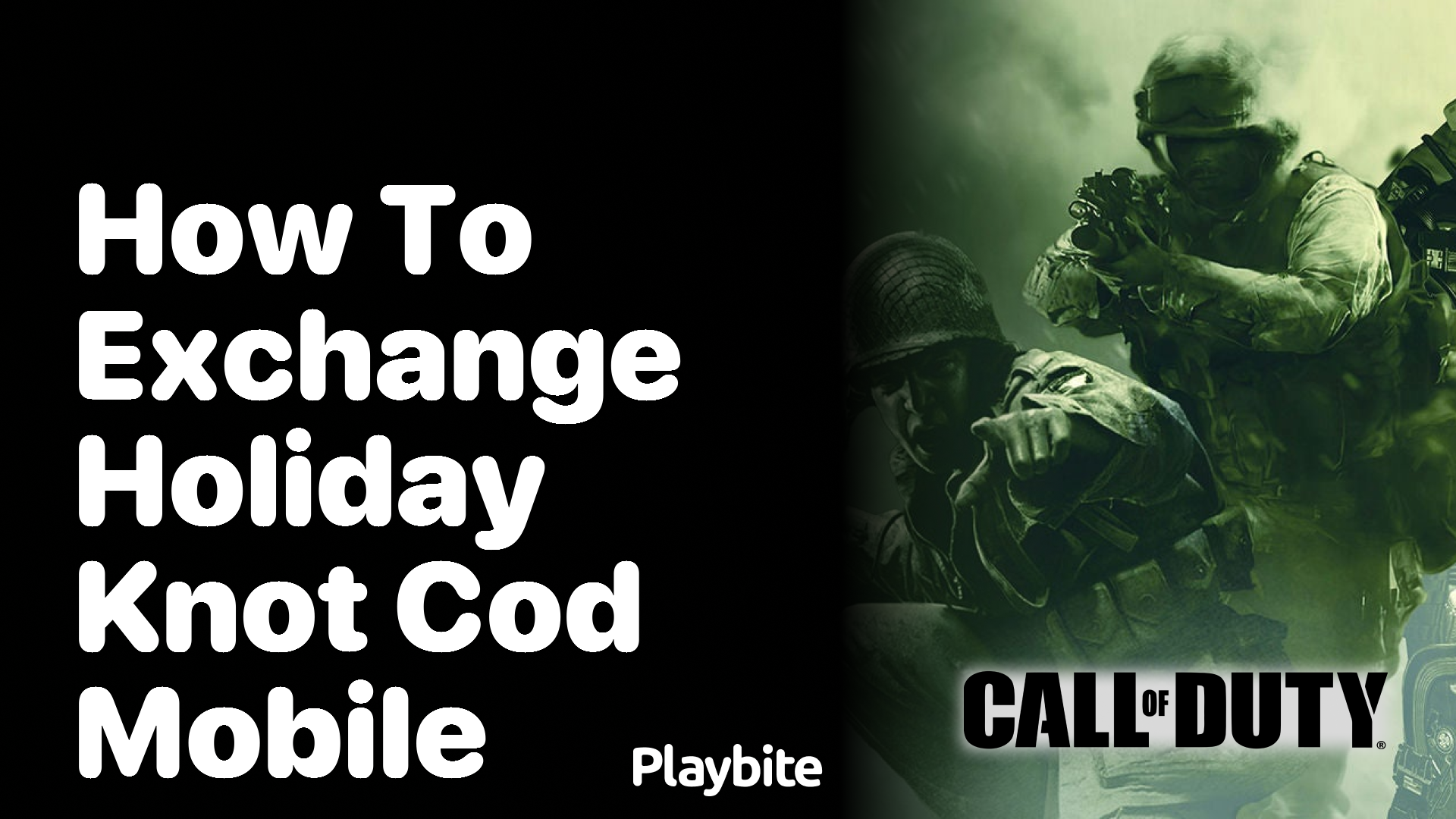 How to Exchange Holiday Knot in COD Mobile - Playbite
