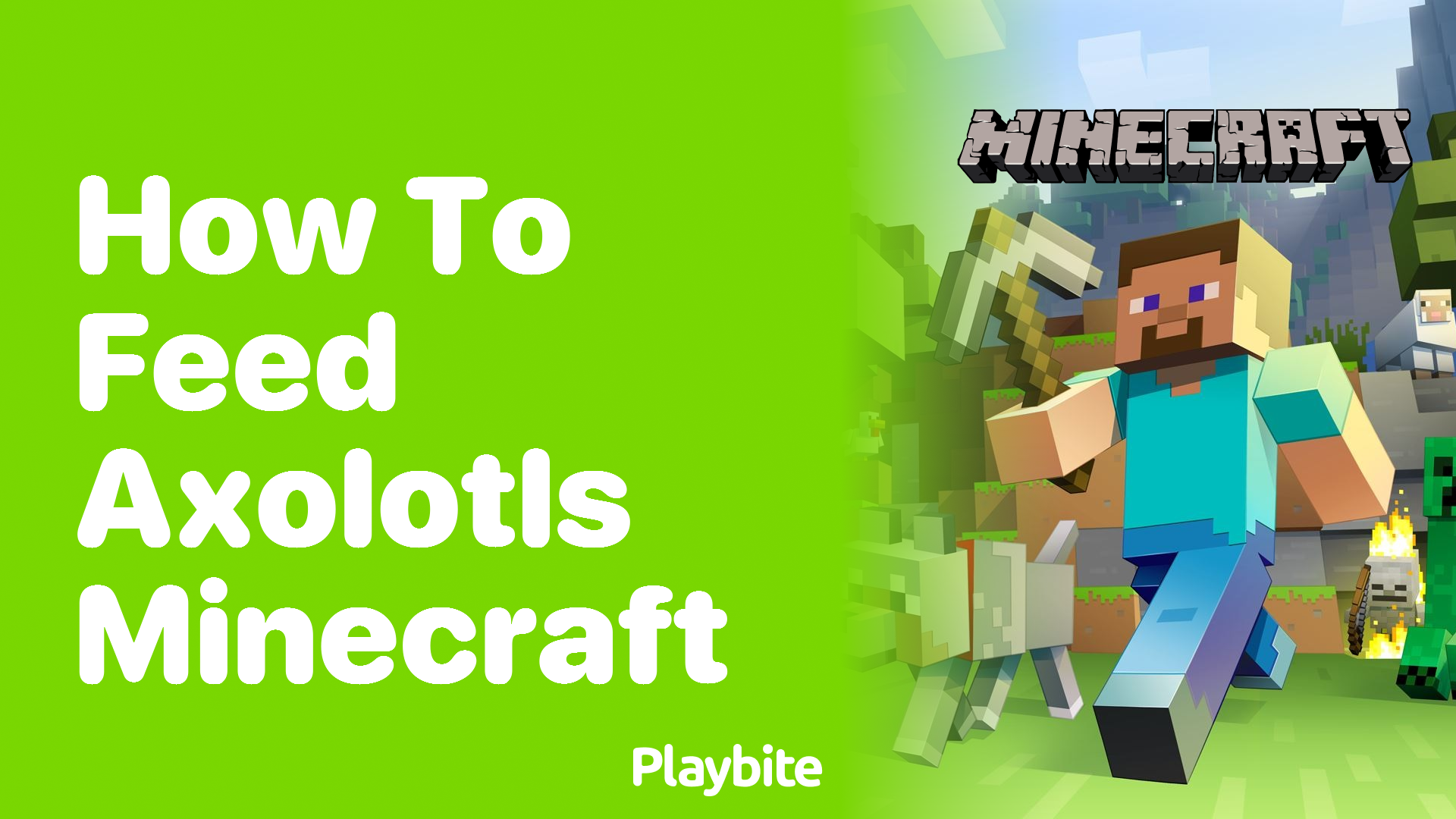 How to Feed Axolotls in Minecraft: A Quick Guide - Playbite