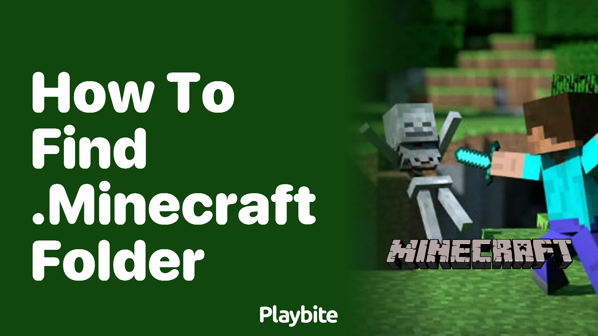 How to Find Your .Minecraft Folder: A Simple Guide - Playbite
