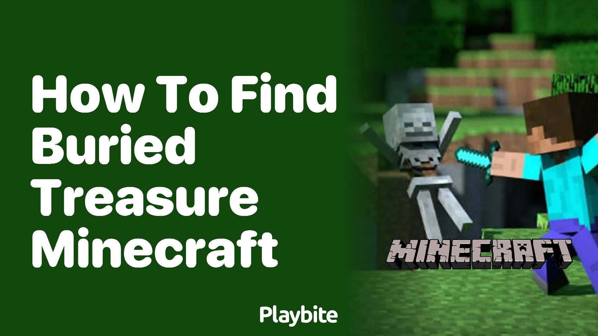 How to Find Buried Treasure in Minecraft - Playbite