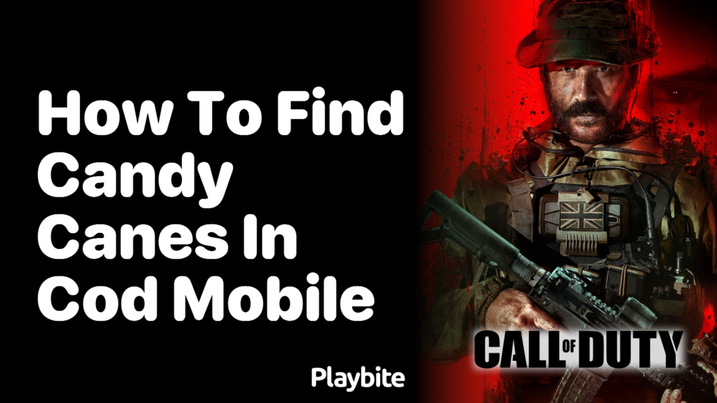 How to Find Candy Canes in COD Mobile - Playbite