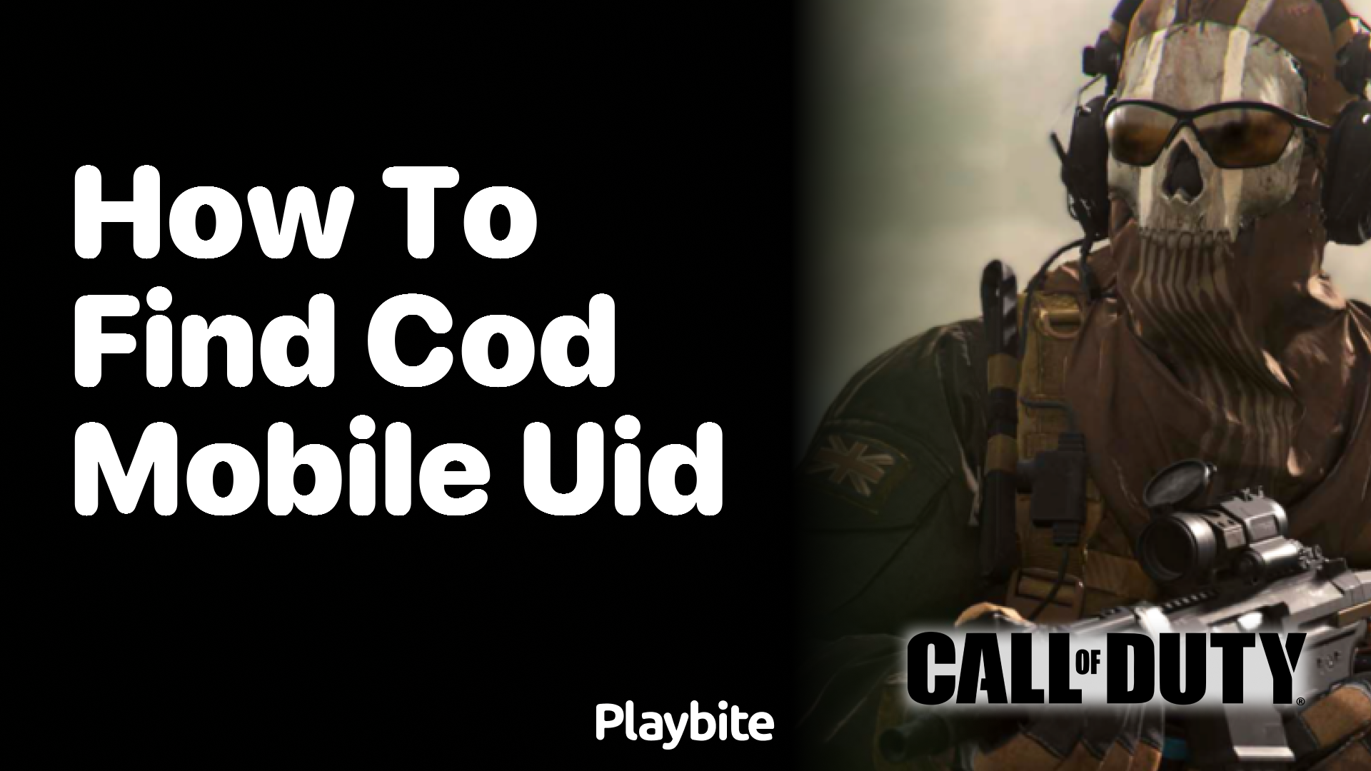 How to Find Your COD Mobile UID - Playbite