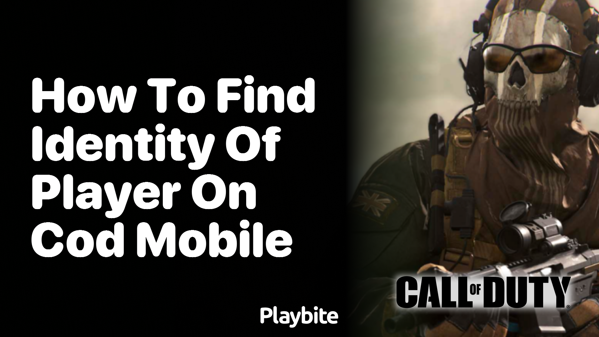 How to Find the Identity of a Player on COD Mobile - Playbite