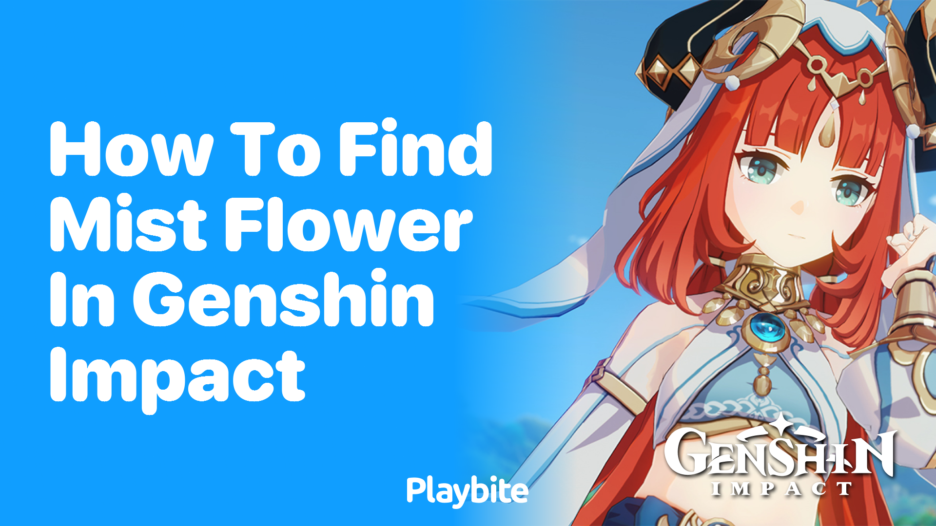 How to Find Mist Flower in Genshin Impact - Playbite