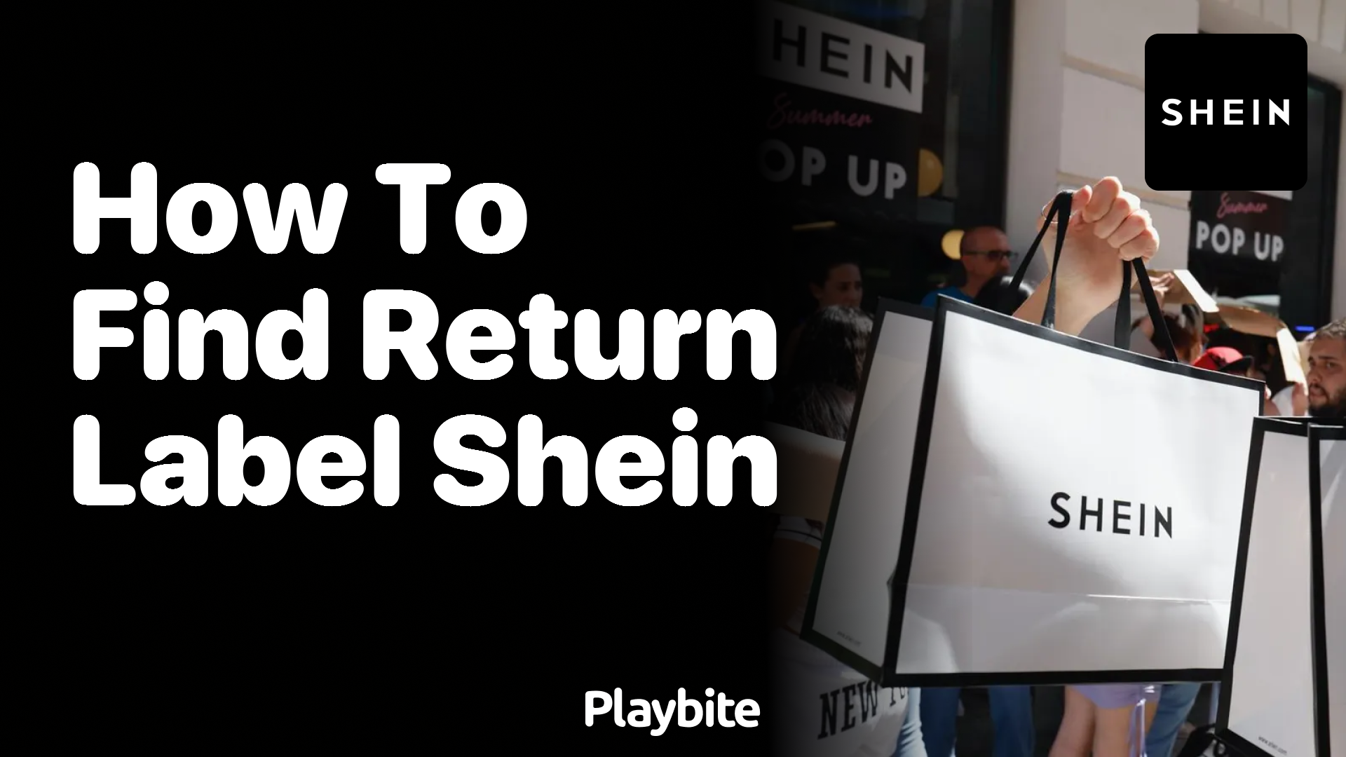 How to Find Your Return Label on SHEIN - Playbite