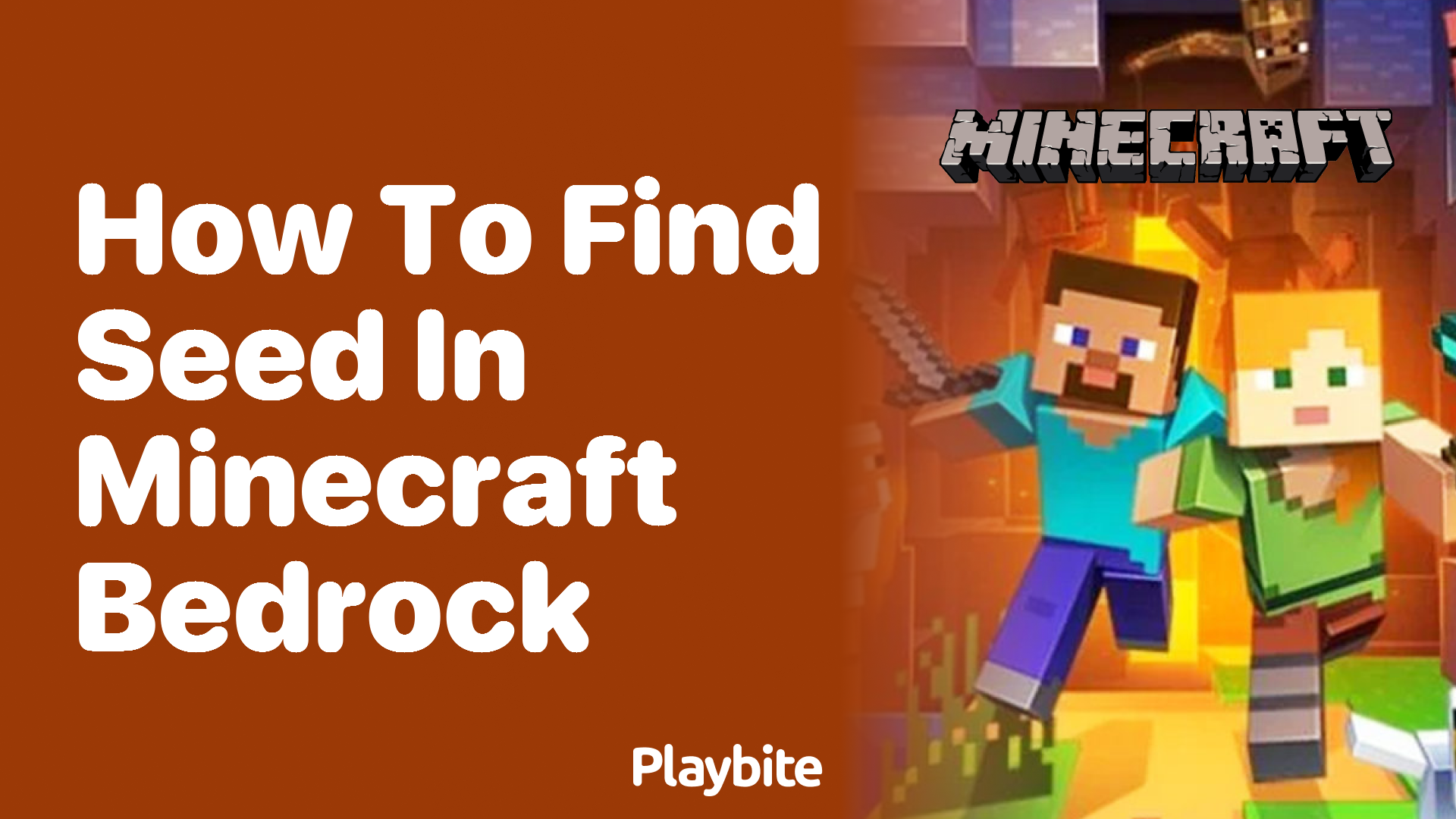 How to Find Your Seed in Minecraft Bedrock - Playbite