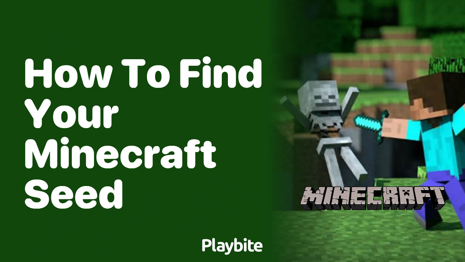 How to Find Your Minecraft Seed: A Quick Guide - Playbite