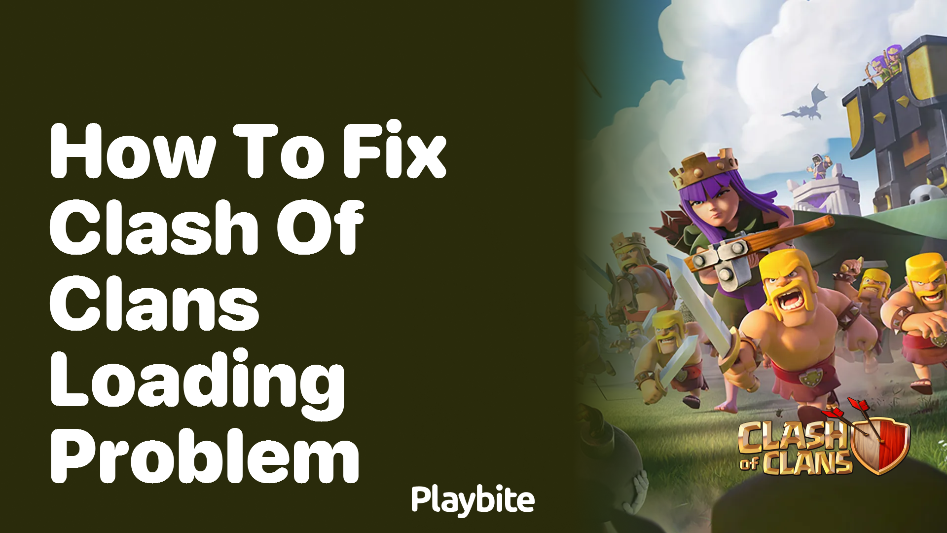 How to Fix Clash of Clans Loading Problem - Playbite