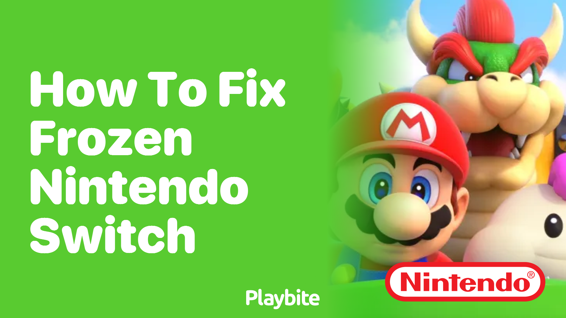 How to Fix a Frozen Nintendo Switch - Playbite
