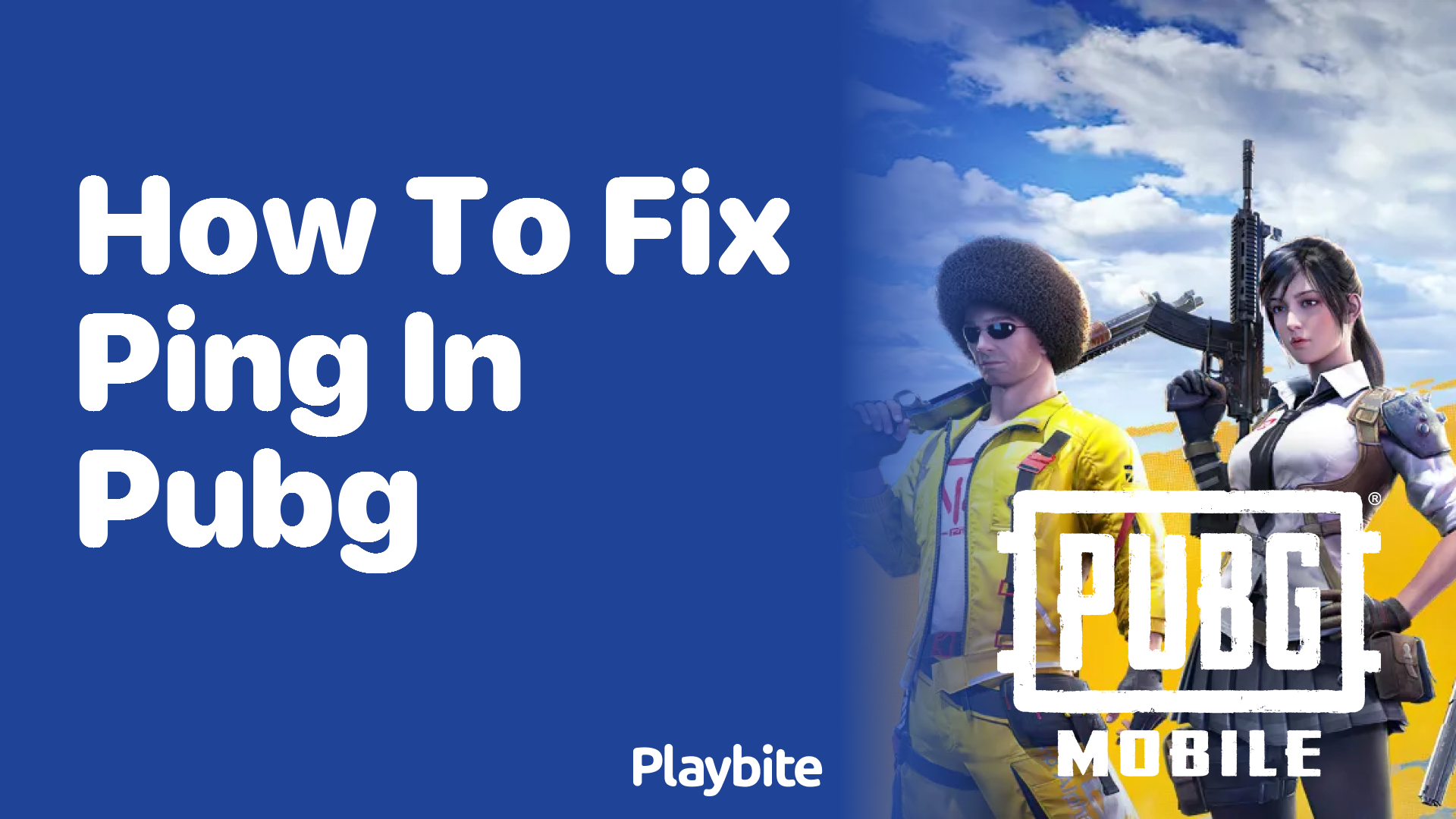 How to Fix Ping Issues in PUBG Mobile for a Smoother Gaming Experience - Playbite