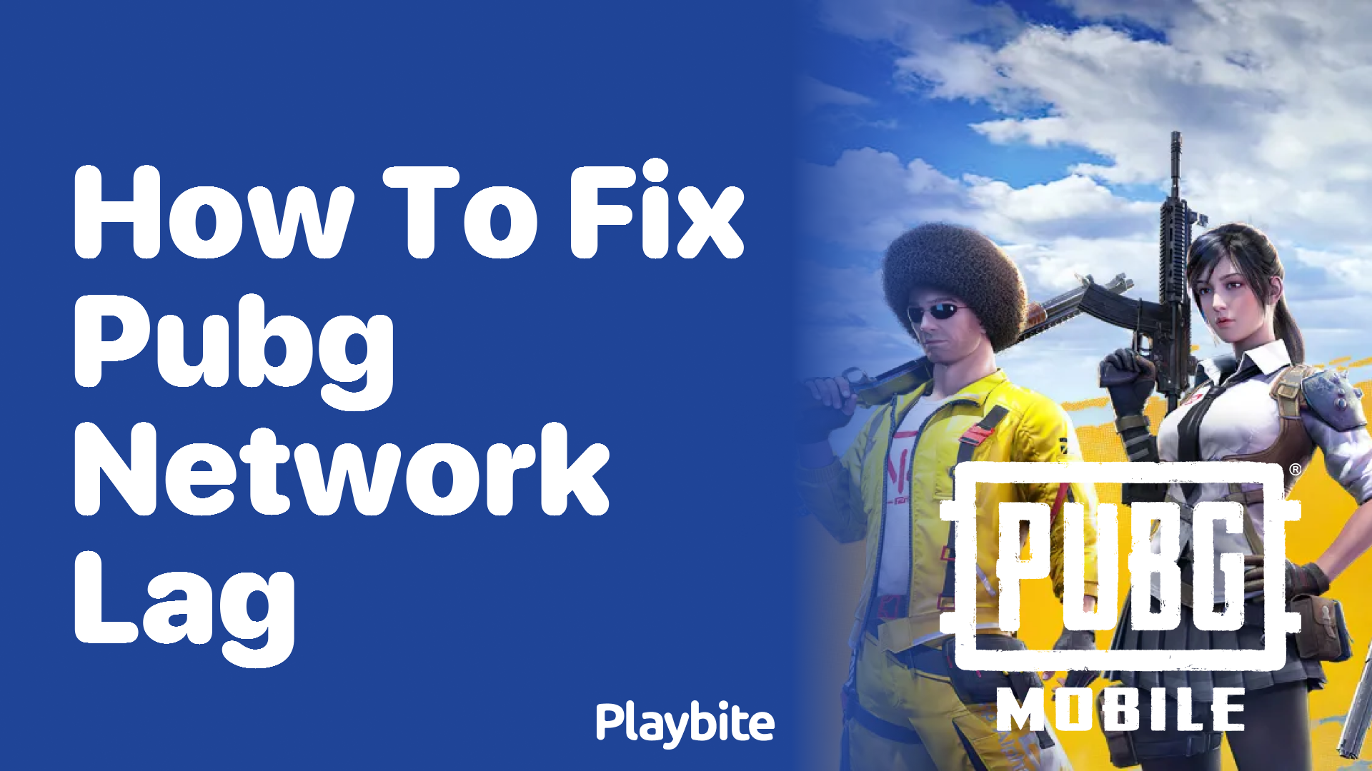 How to Fix PUBG Mobile Network Lag - Playbite
