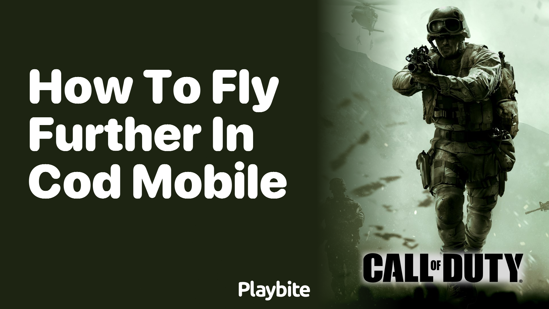 How to Fly Further in COD Mobile - Playbite