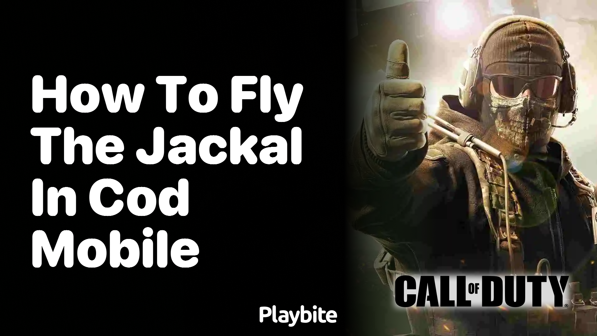 How to Fly the Jackal in COD Mobile - Playbite
