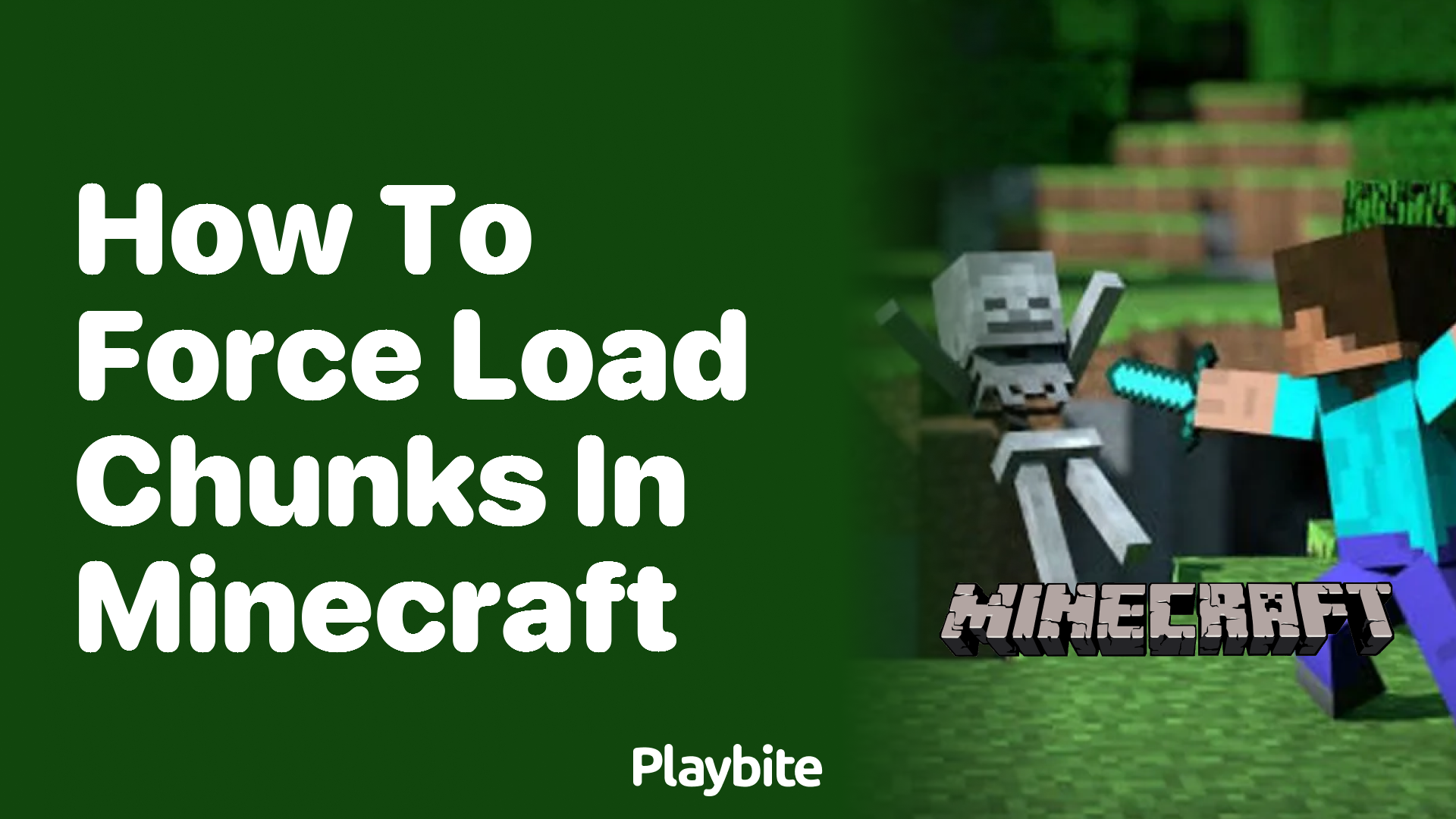 How to Force Load Chunks in Minecraft - Playbite