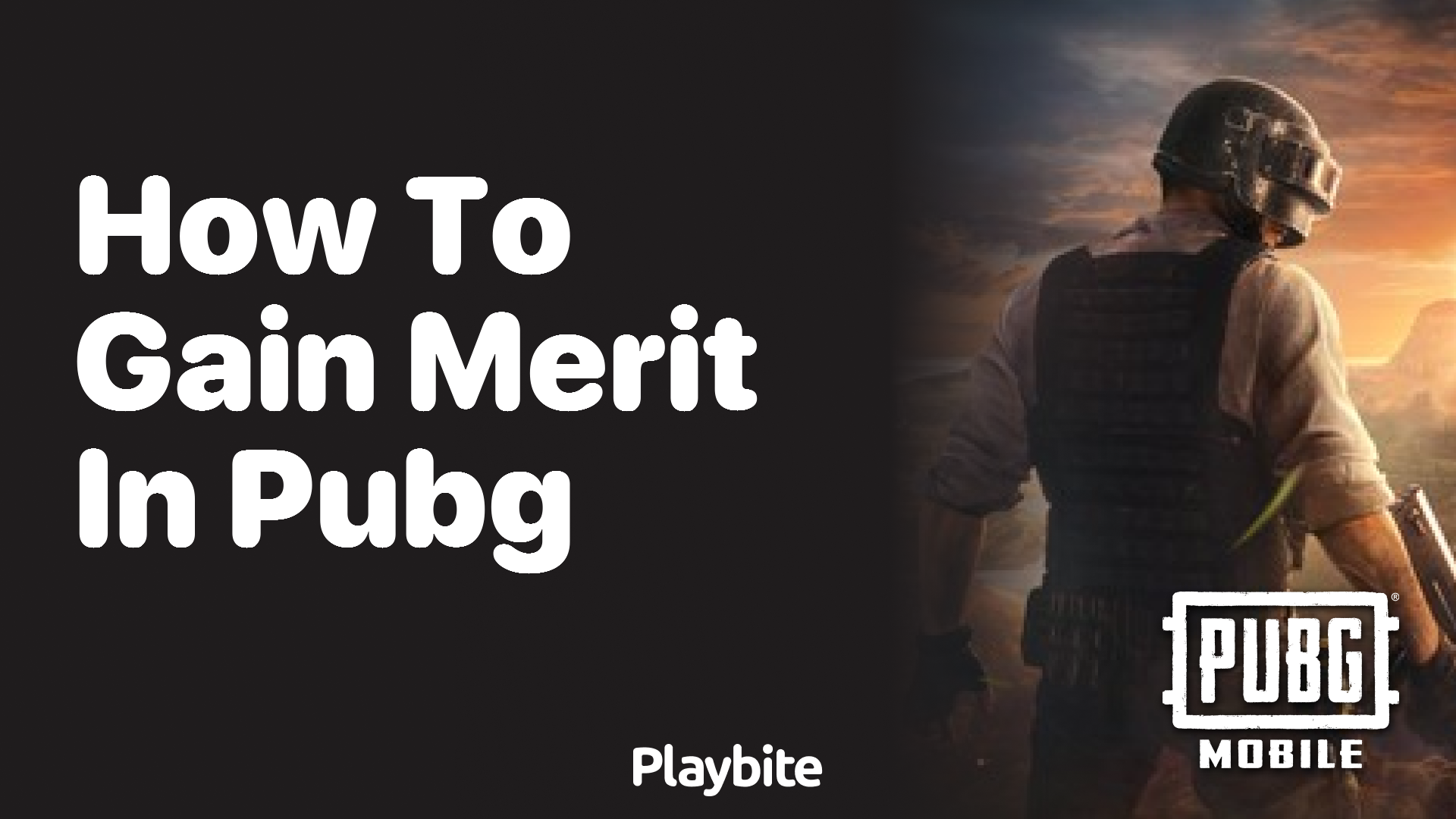 How to Gain Merit in PUBG Mobile: Tips and Tricks - Playbite