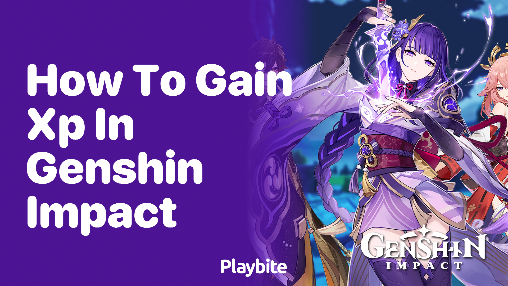 How to Gain XP in Genshin Impact - Playbite