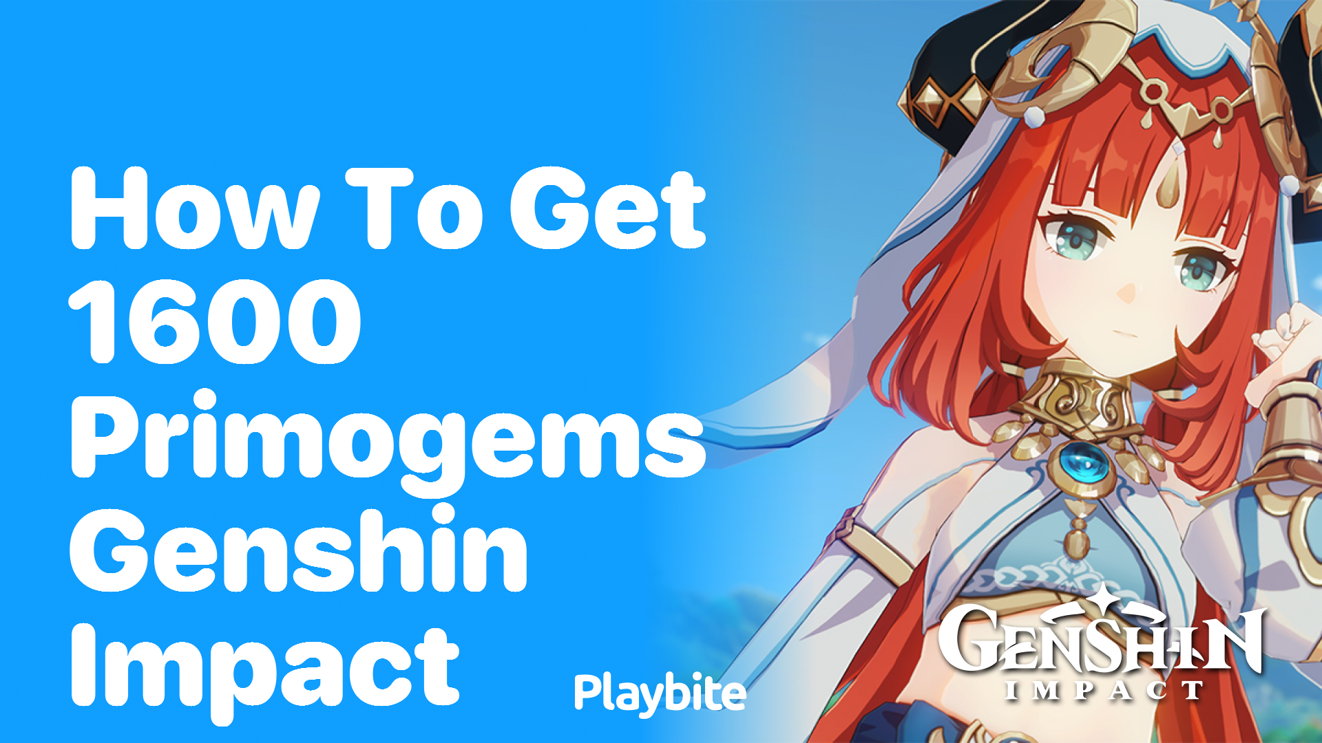 How to Get 1600 Primogems in Genshin Impact - Playbite