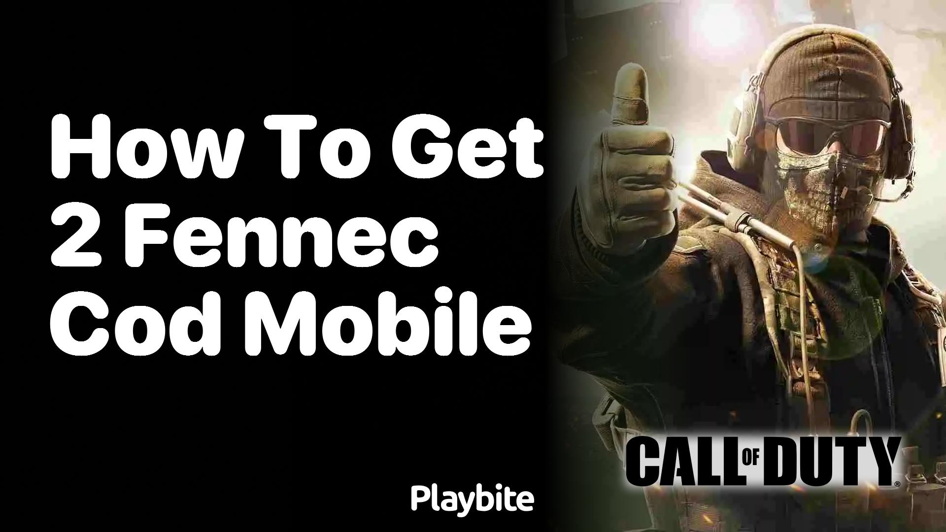 How to Get 2 Fennec in COD Mobile? - Playbite