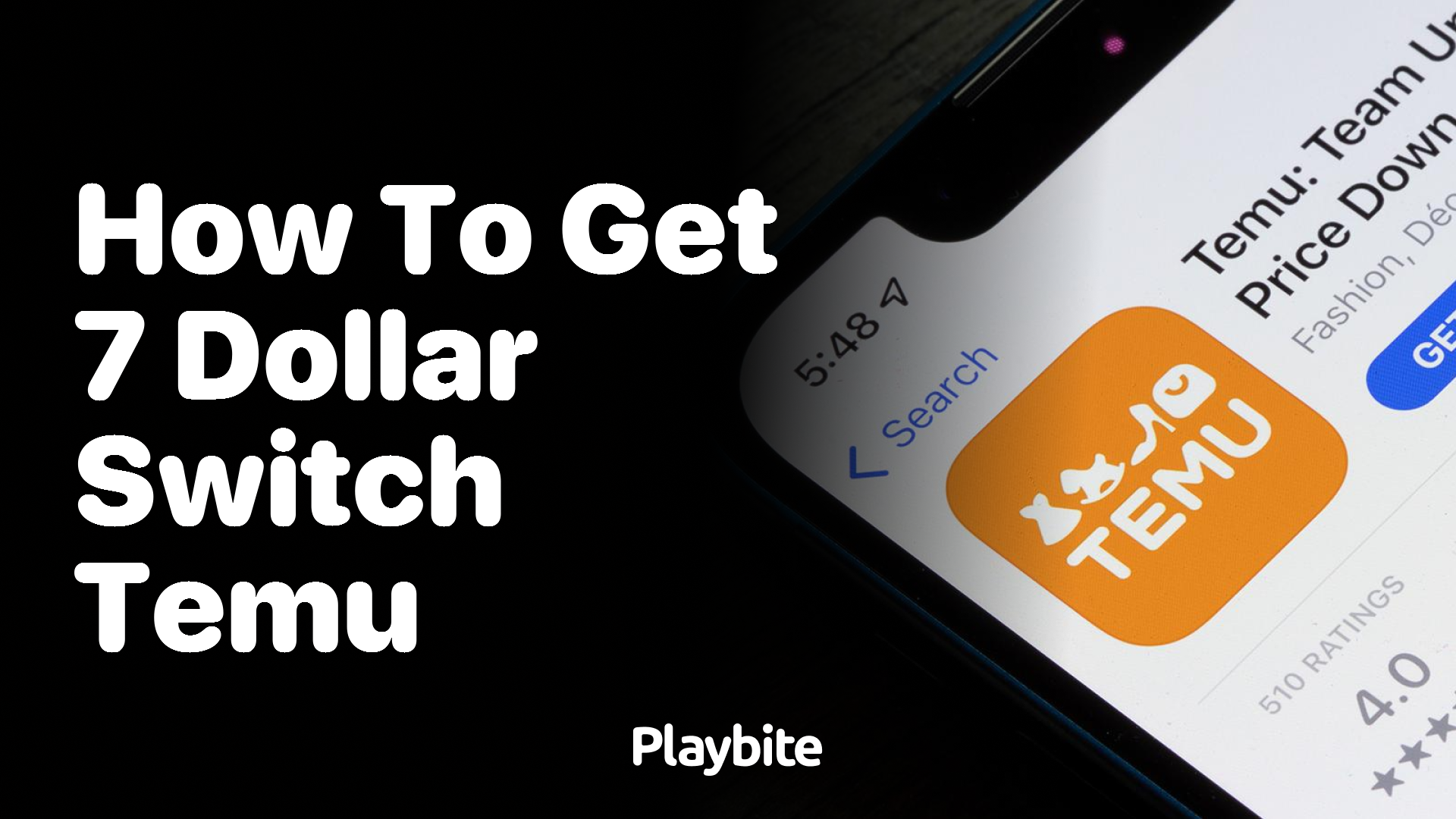 How to Get a $7 Nintendo Switch on Temu - Playbite