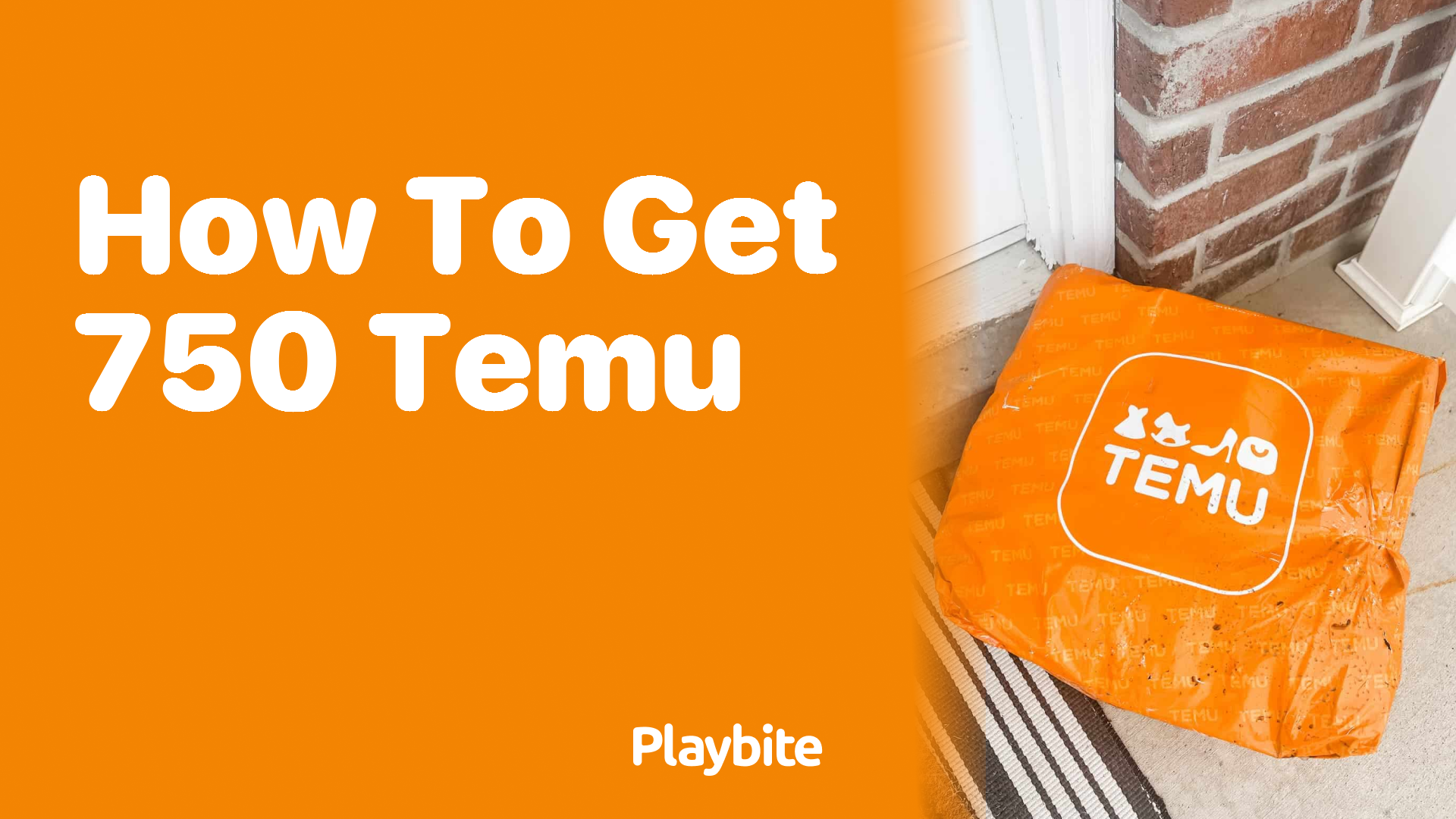 How to Get 750 Temu - Playbite
