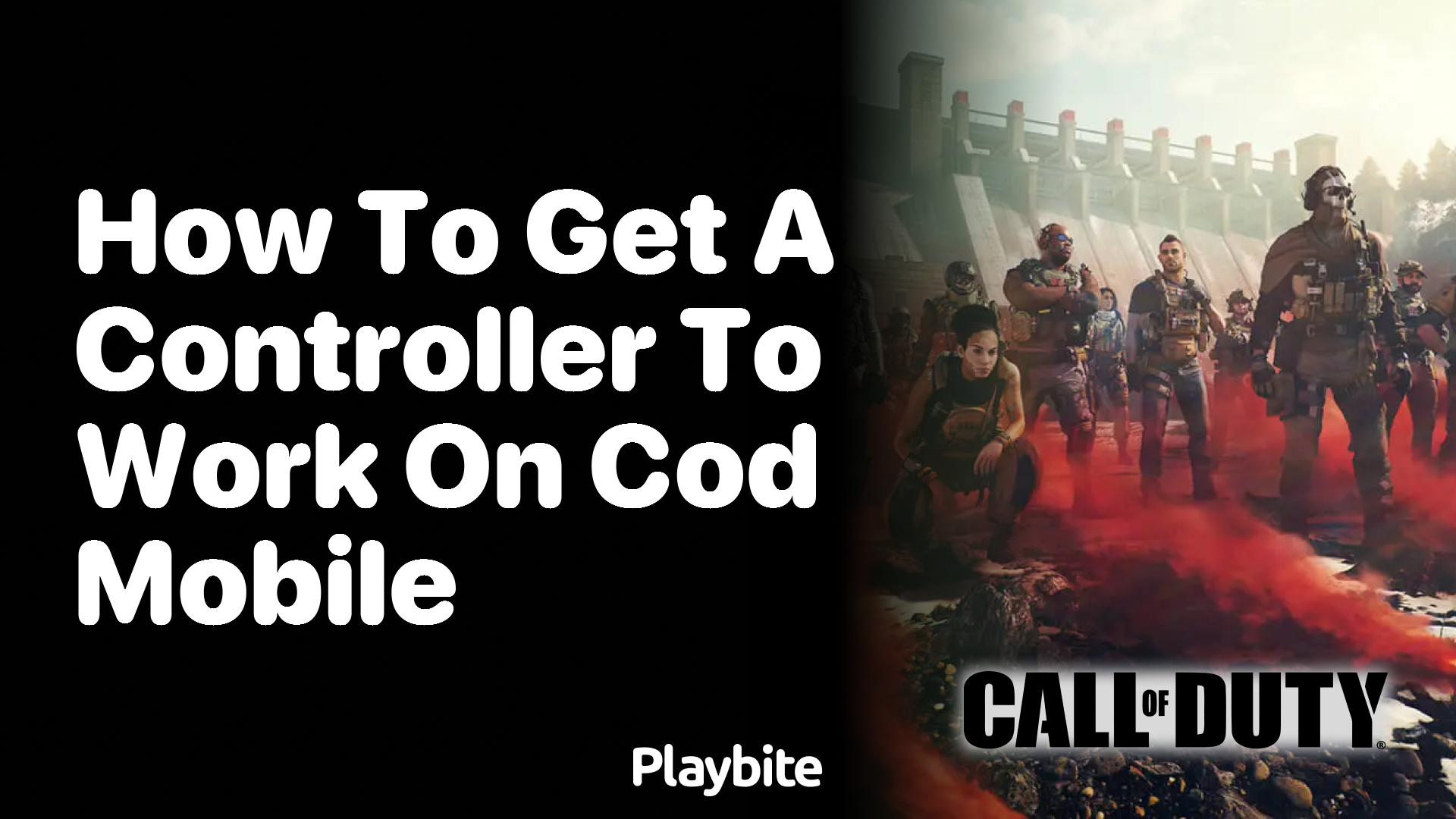 How to Get a Controller to Work on COD Mobile - Playbite