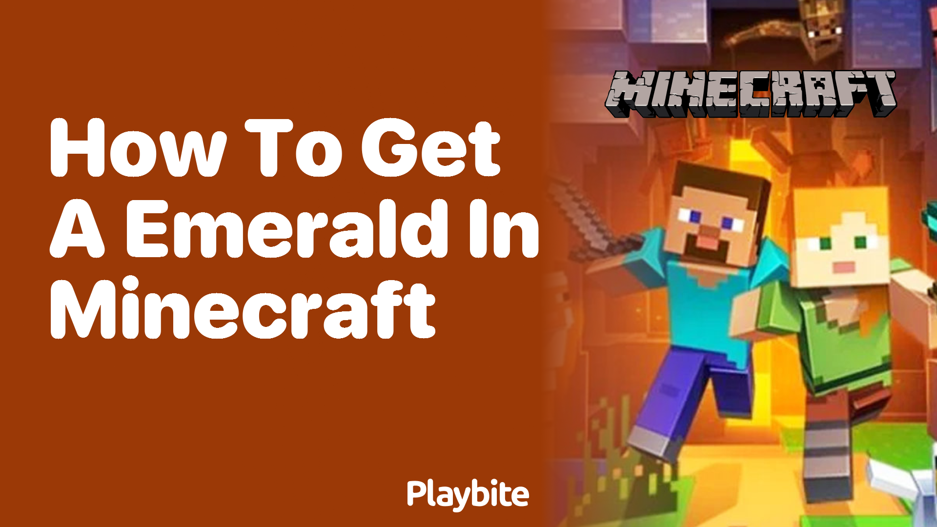 How to Get an Emerald in Minecraft - Playbite