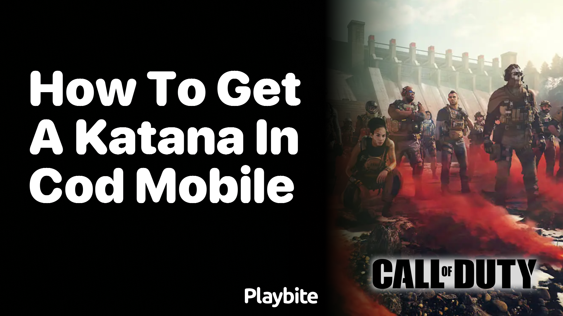 How to Get a Katana in COD Mobile - Playbite