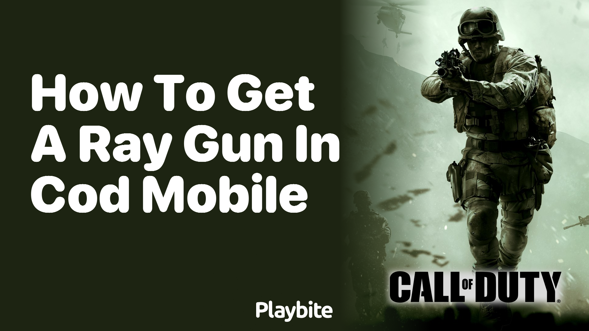 How to Get a Ray Gun in COD Mobile - Playbite