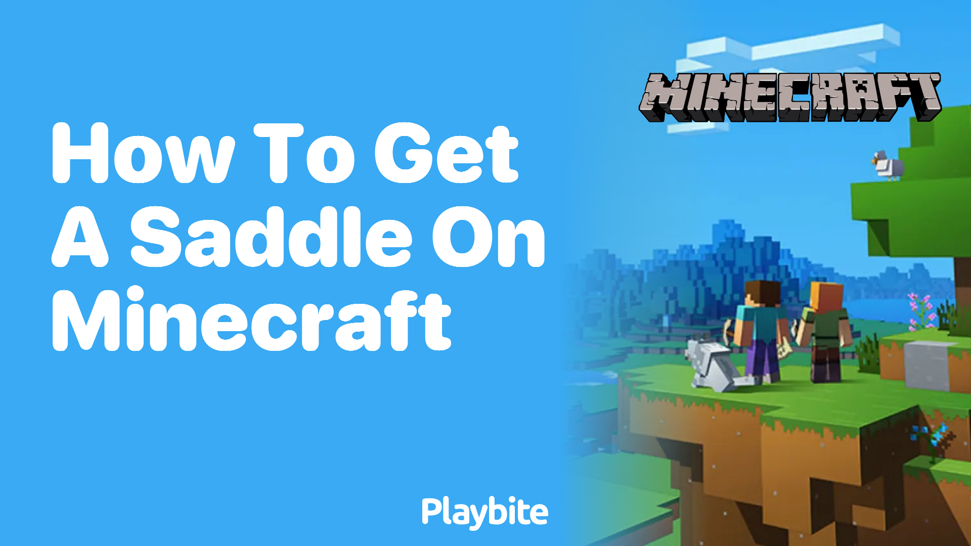 How to Get a Saddle on Minecraft - Playbite