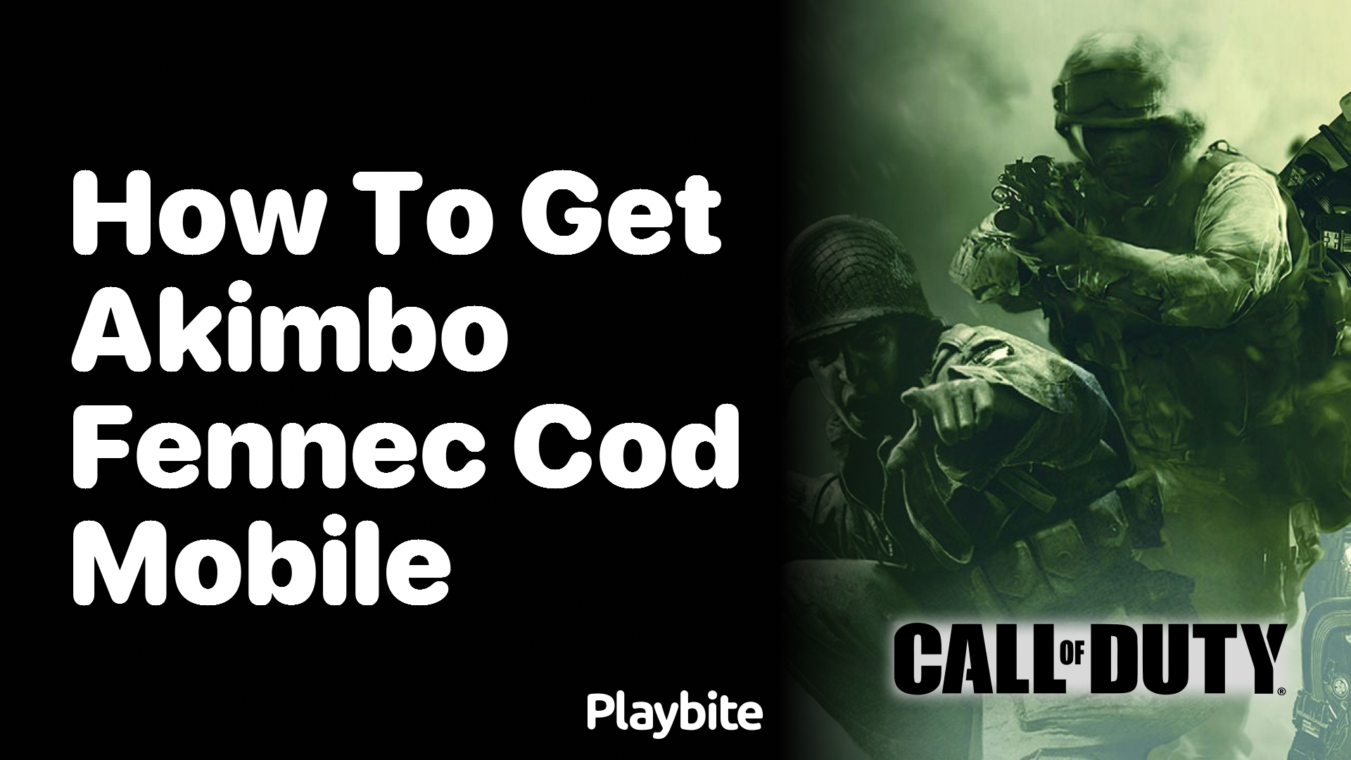How to Get Akimbo Fennec in COD Mobile - Playbite